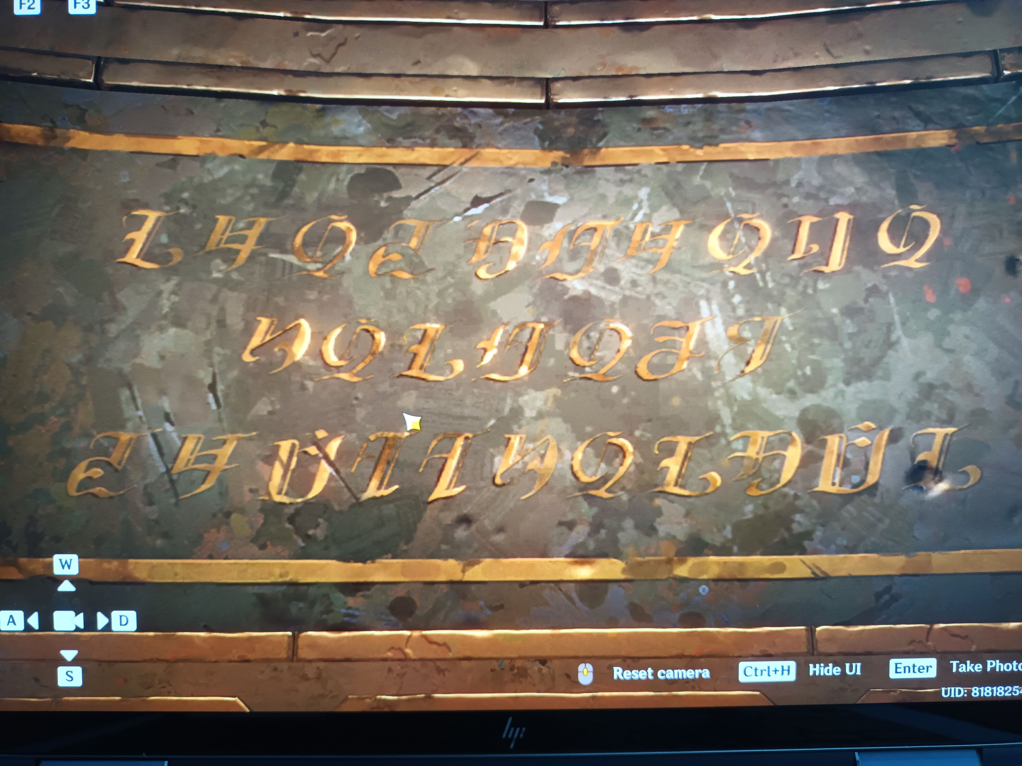 The text on the wall Genshin Impact | HoYoLAB