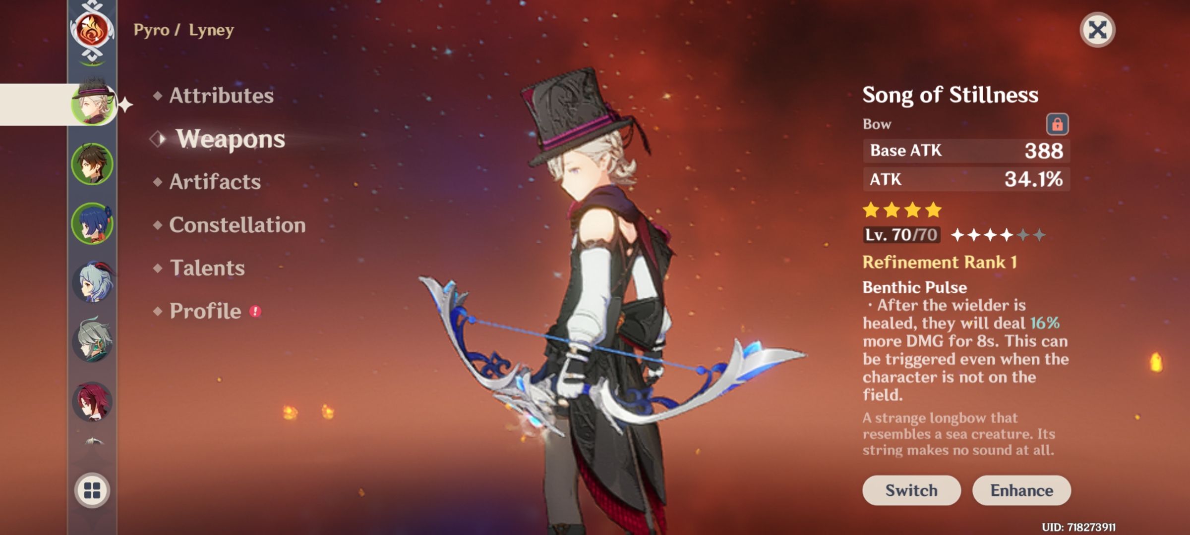 which bow should i give to lyney? Genshin Impact | HoYoLAB