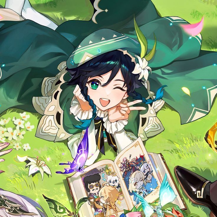 Venti icons! Genshin Impact | HoYoLAB