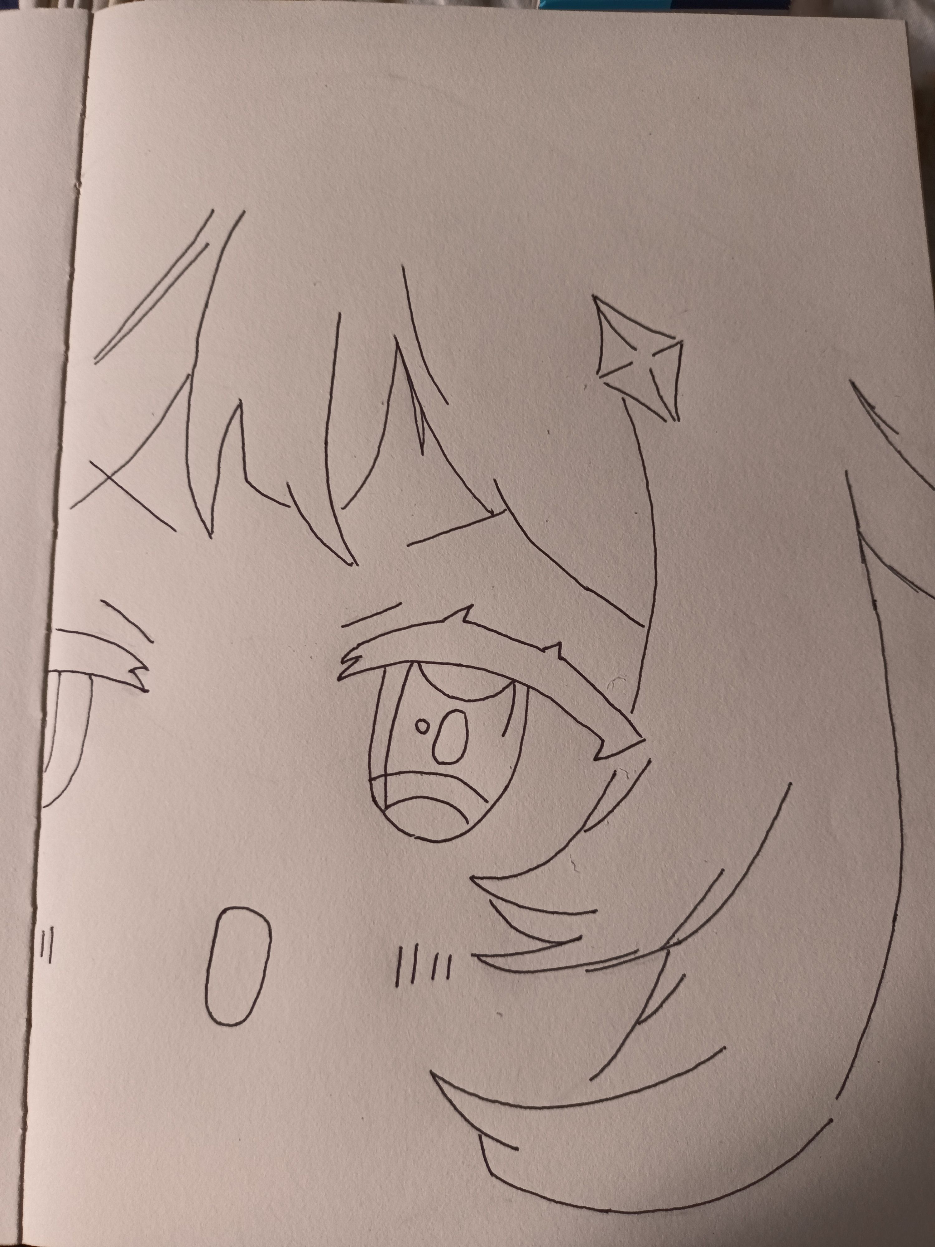 tried to draw paimon Genshin Impact | HoYoLAB