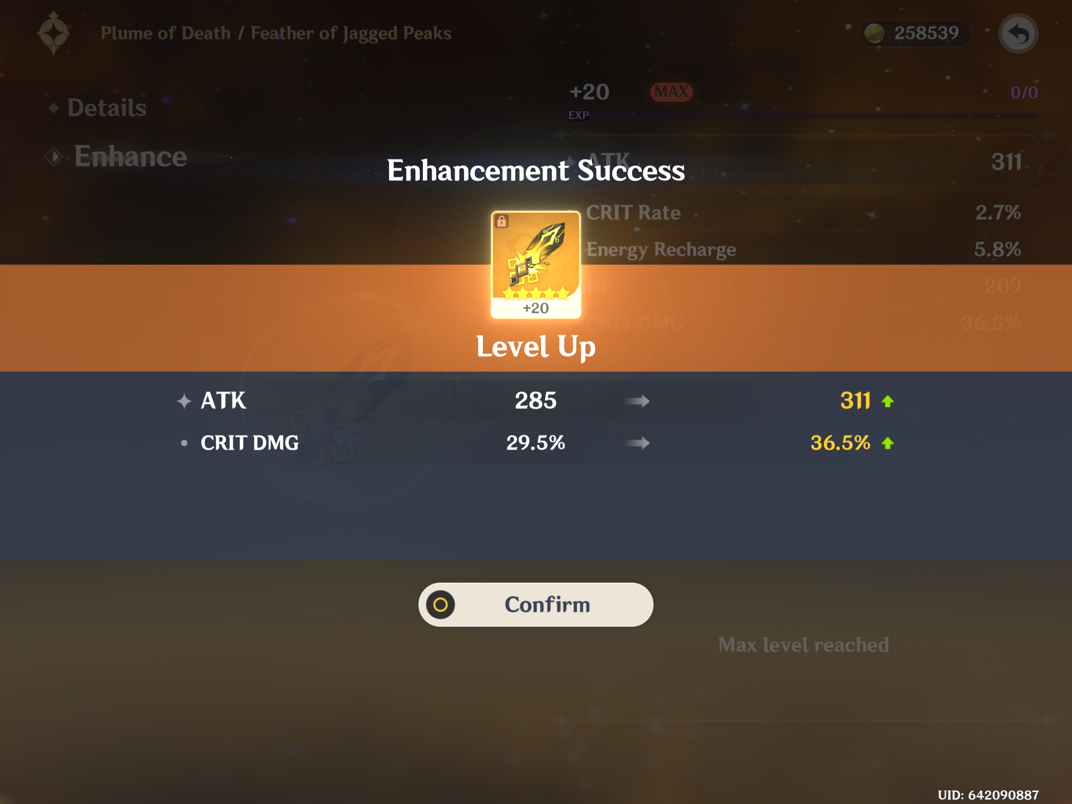 Hello new Zhongli artifact piece Genshin Impact | HoYoLAB