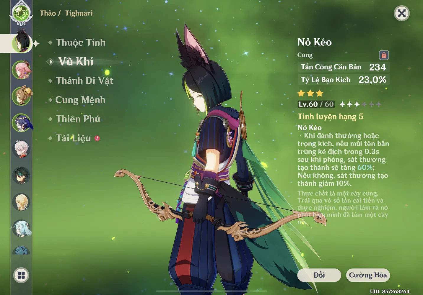 Nên dùng nỏ kéo hay cung amos cho tigh Genshin Impact | HoYoLAB