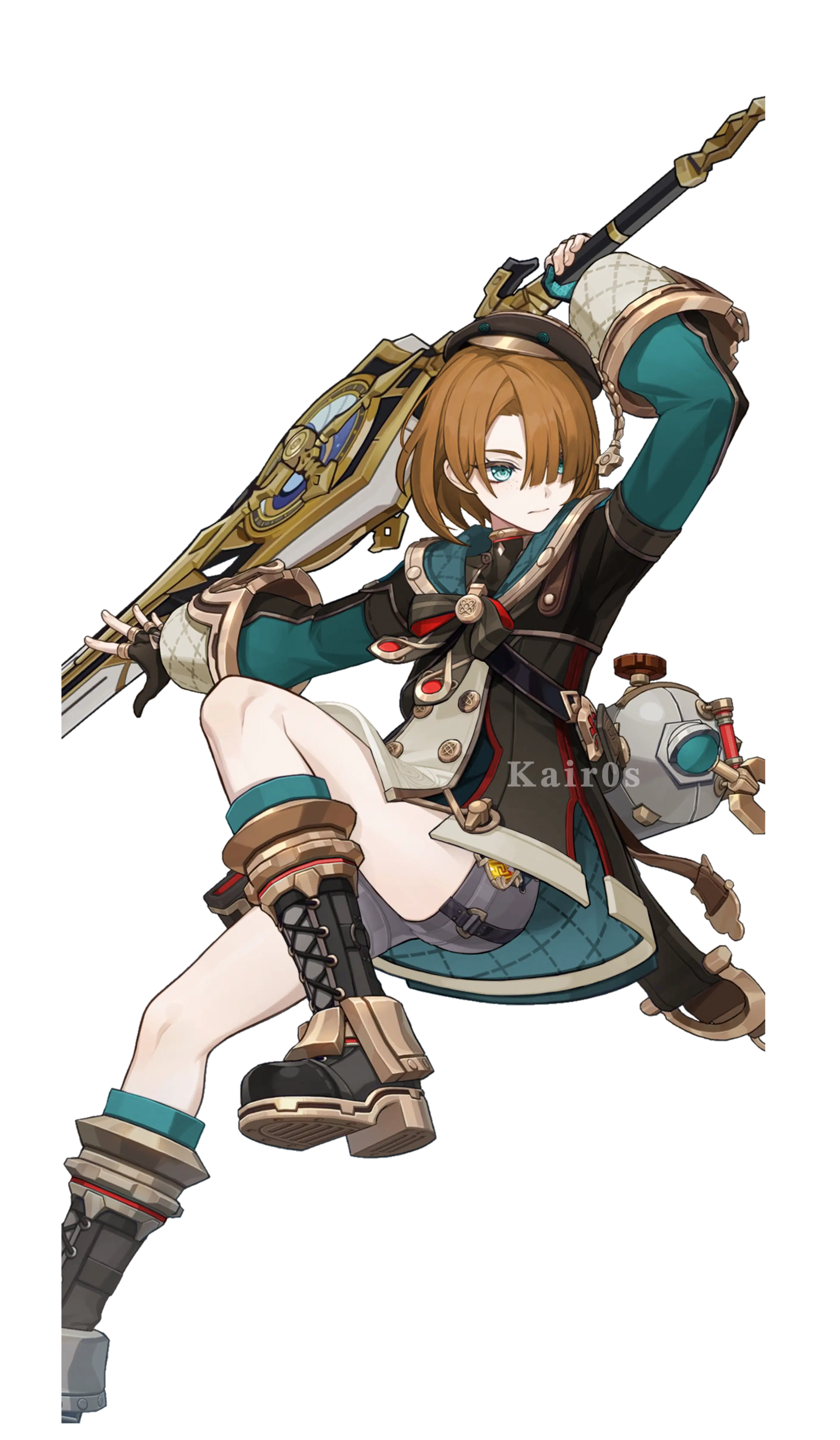 Freminet with Gorou colors Genshin Impact | HoYoLAB