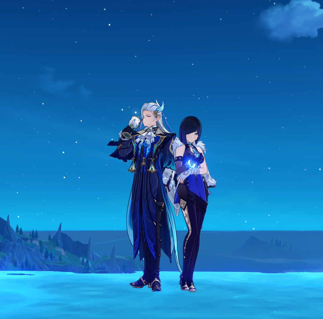 Today Marks Our 4 Months IRL (Neu + Yelan) Genshin Impact | HoYoLAB