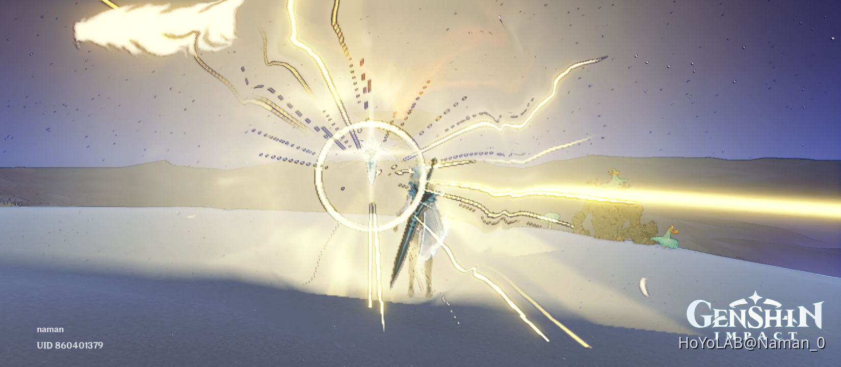 EULA ult in the middle of explosion Genshin Impact | HoYoLAB