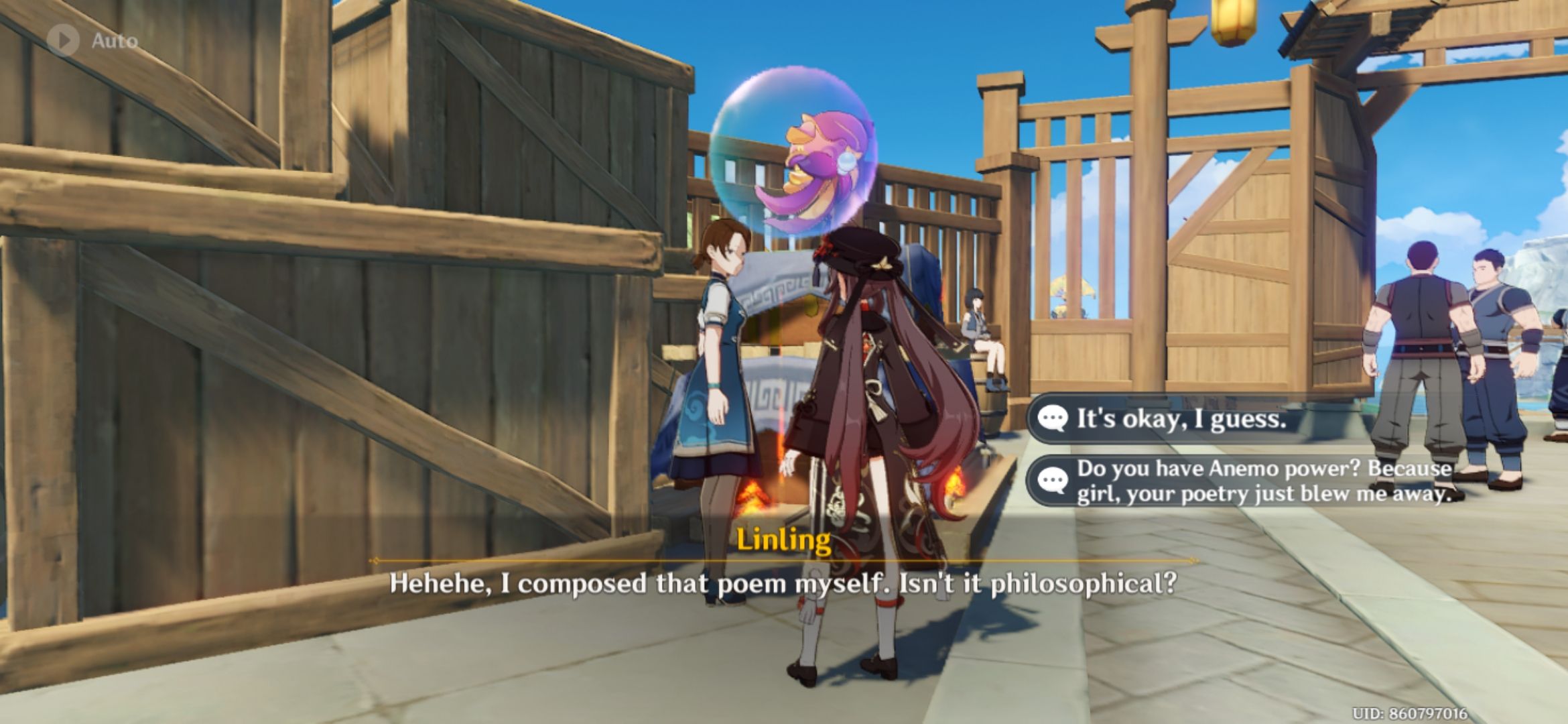 Bro what kinda Rizz is that? XD Genshin Impact | HoYoLAB