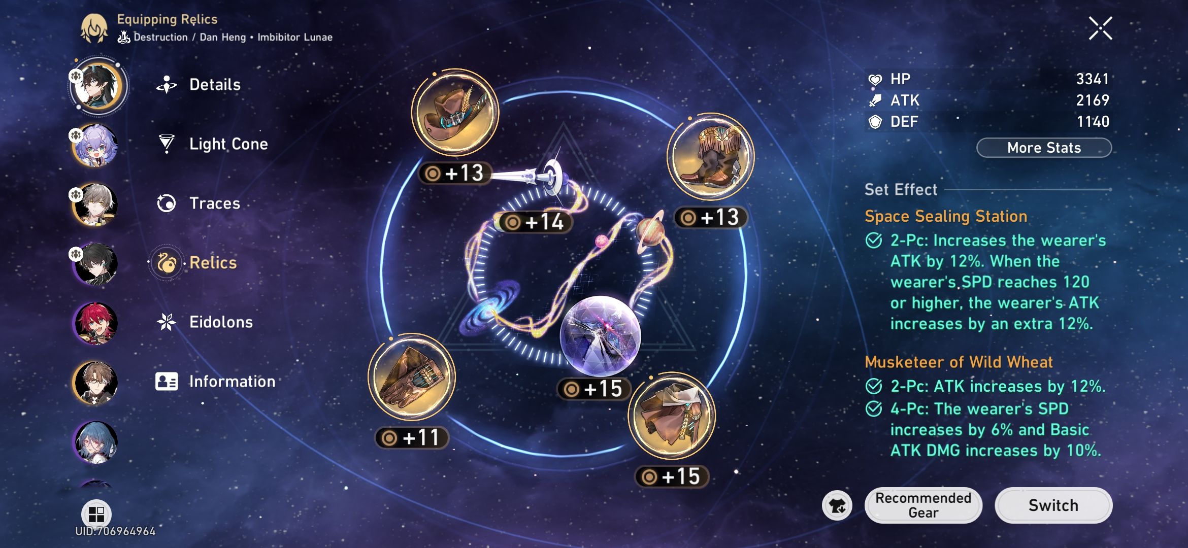 finally farmed his relics Honkai: Star Rail | HoYoLAB