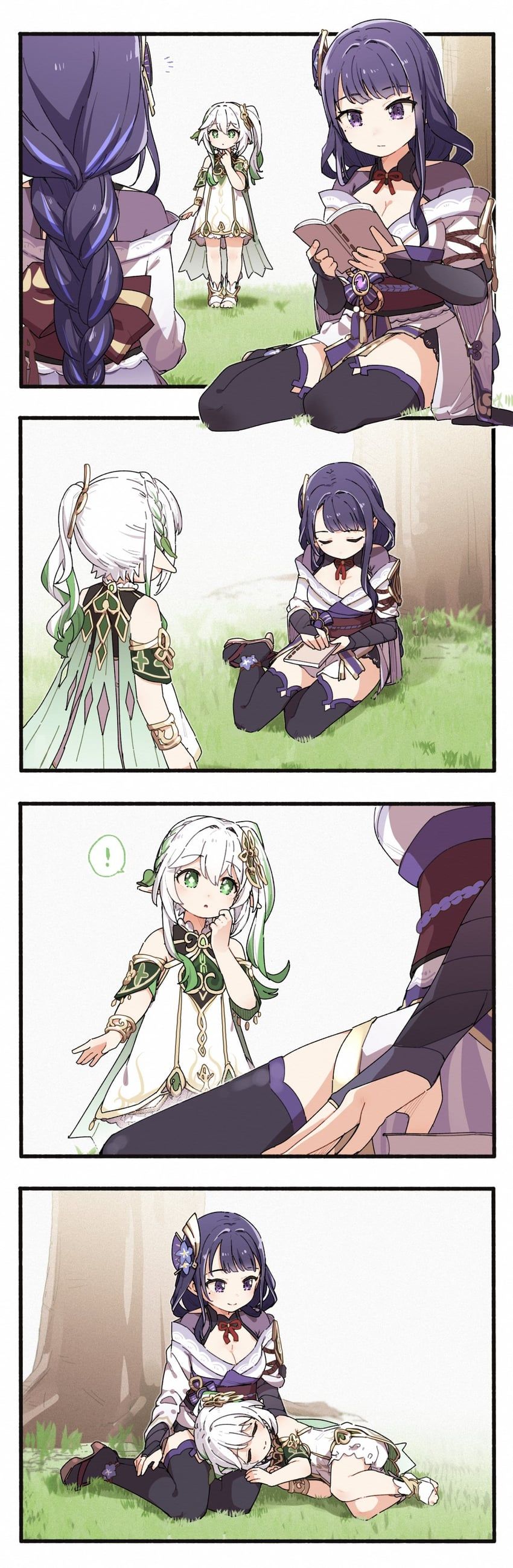 nahida et raiden Genshin Impact | HoYoLAB