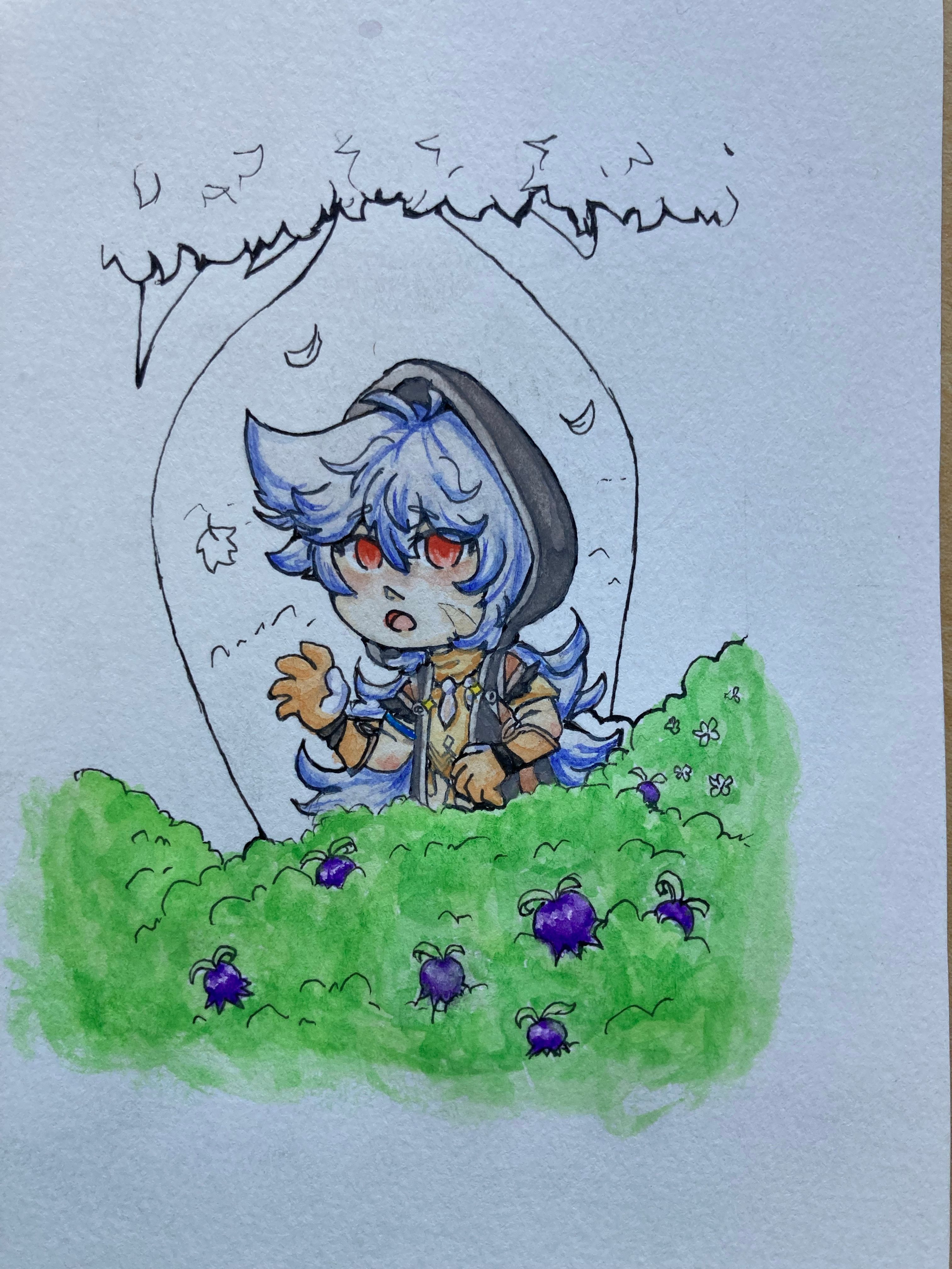 Razor painting wip 2! Genshin Impact | HoYoLAB