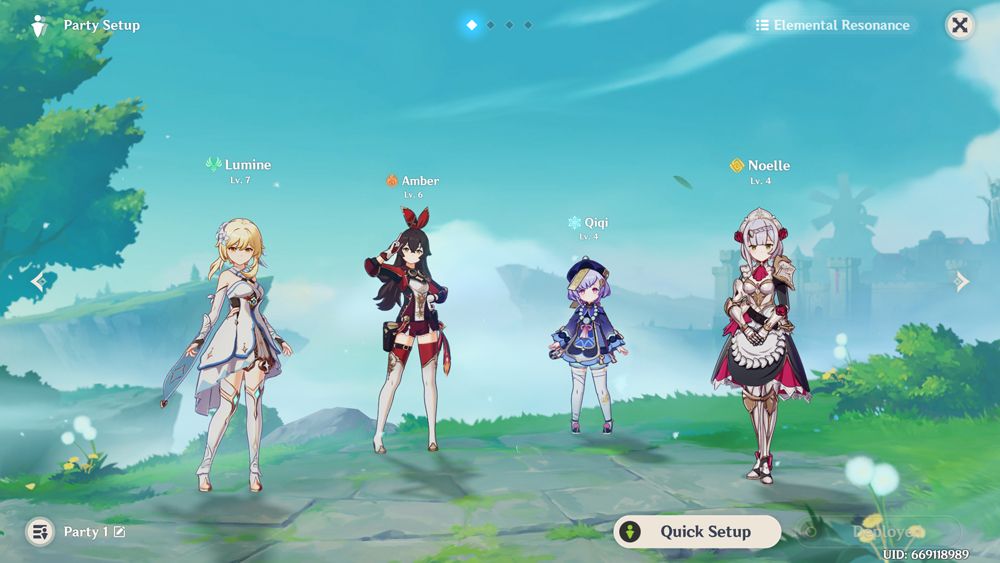 Newbie Party Setup Genshin Impact | HoYoLAB