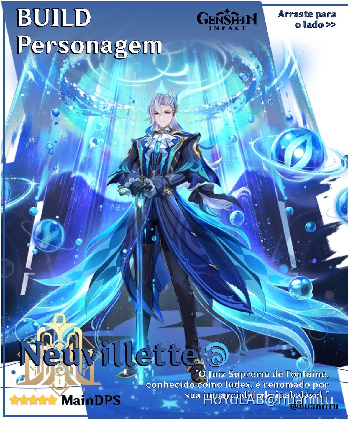 Guiazinho Rápido do Neuvillette 💦🐉 Genshin Impact | HoYoLAB