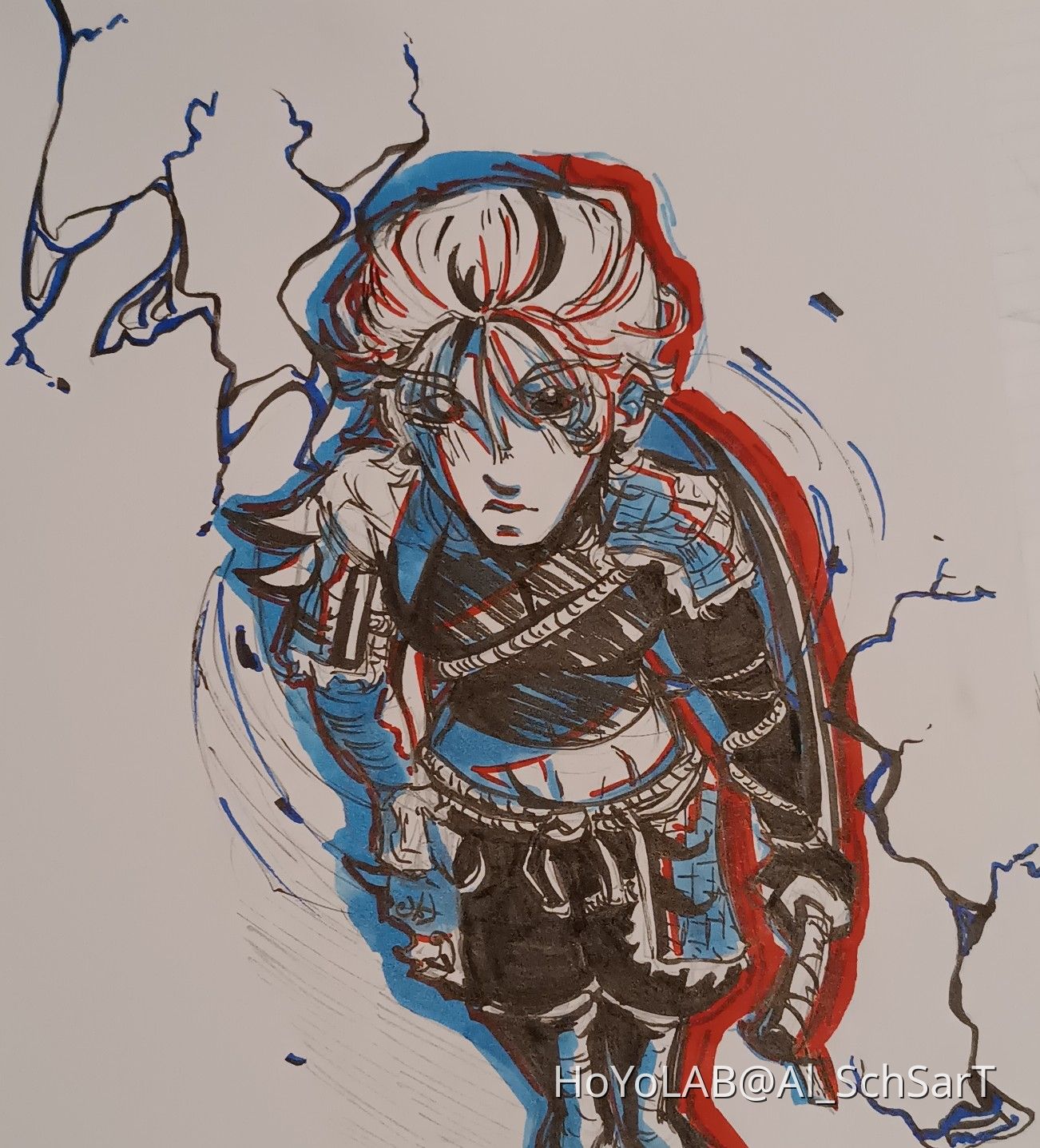 another one of my very cool ocs. | HoYoLAB