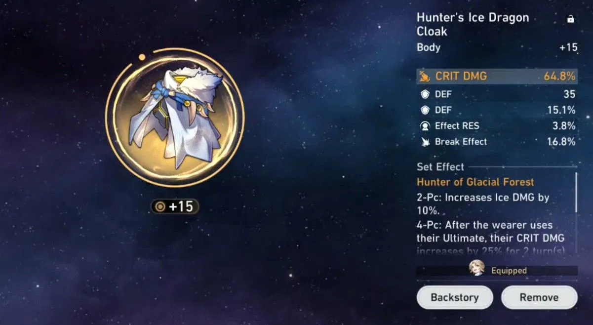 Relic for JingLiu Honkai: Star Rail | HoYoLAB