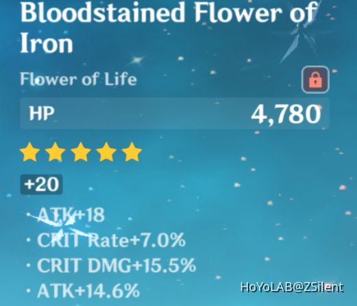 This the most perfect Rosaria artifact I have ever gotten. Genshin ...