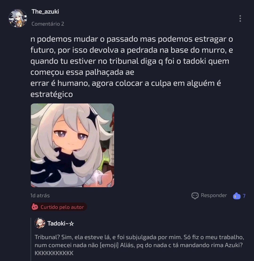 tadoki n é a justiça Genshin Impact | HoYoLAB