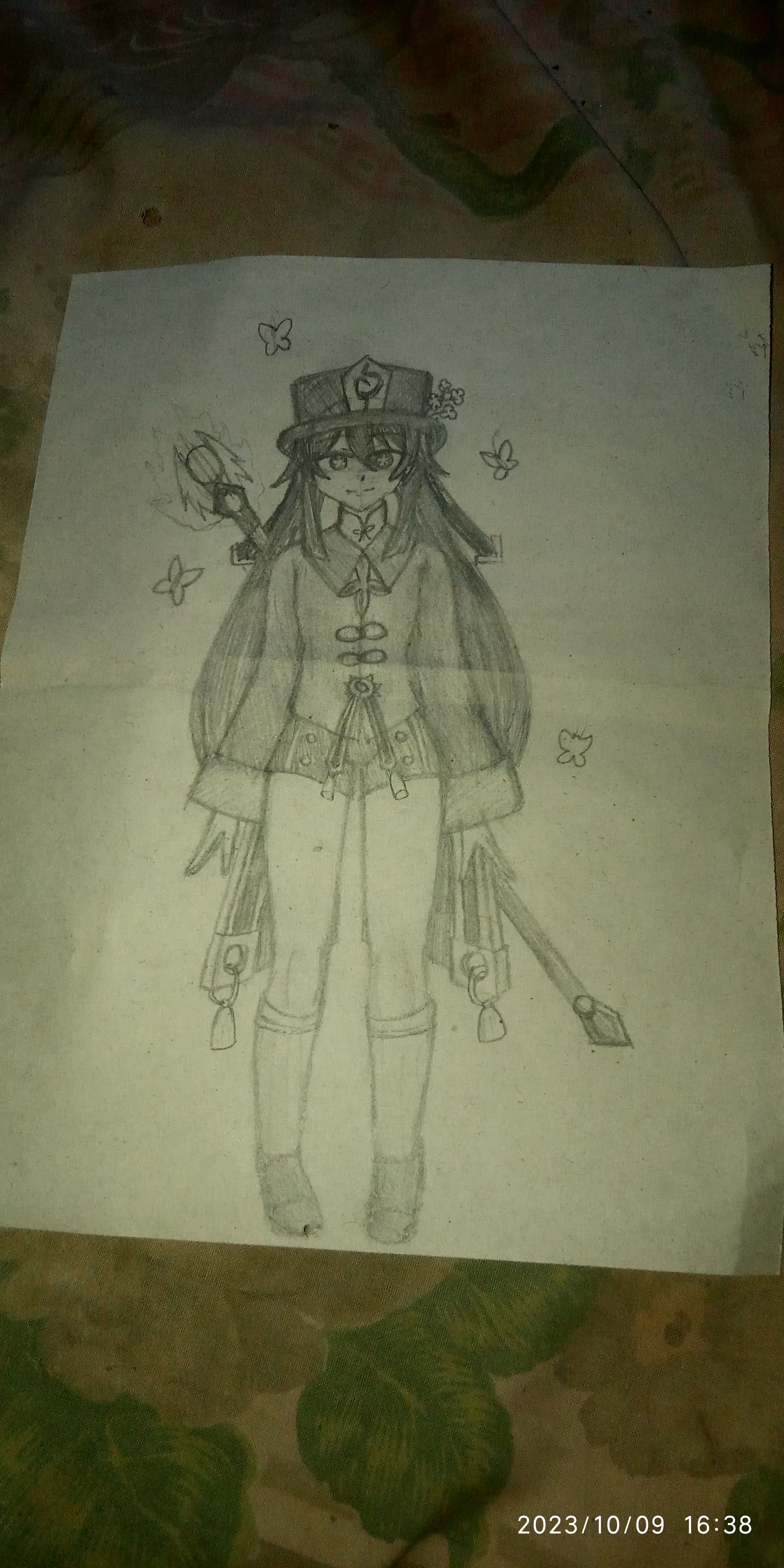 hu tao drawing Genshin Impact | HoYoLAB