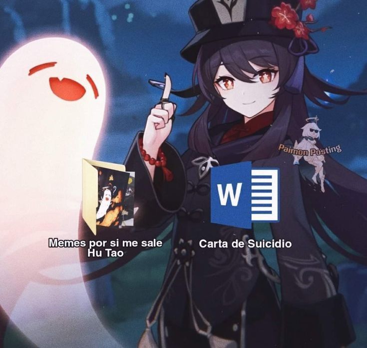 bueno...creo que toca usar los memes de Hu Tao Genshin Impact | HoYoLAB