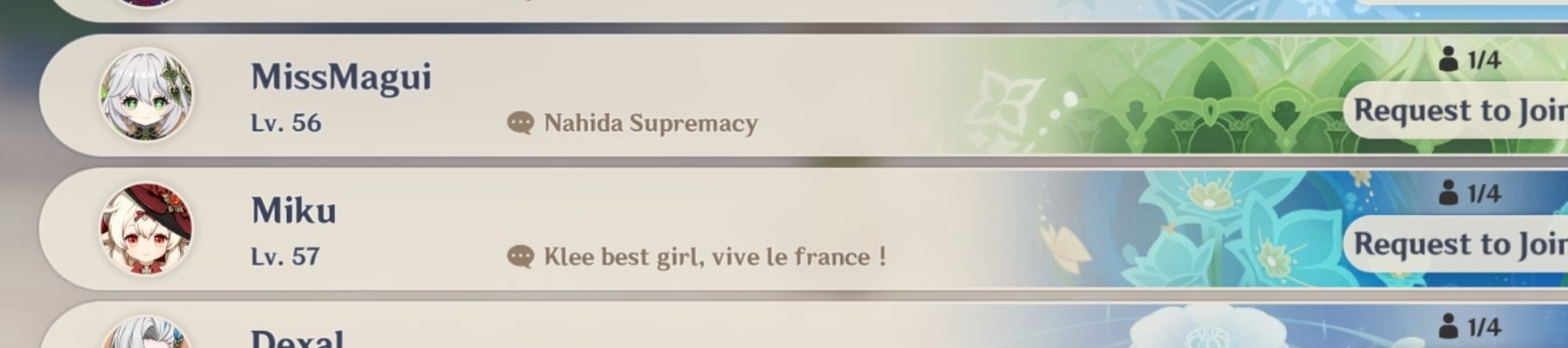 Some funny matching bios Genshin Impact | HoYoLAB