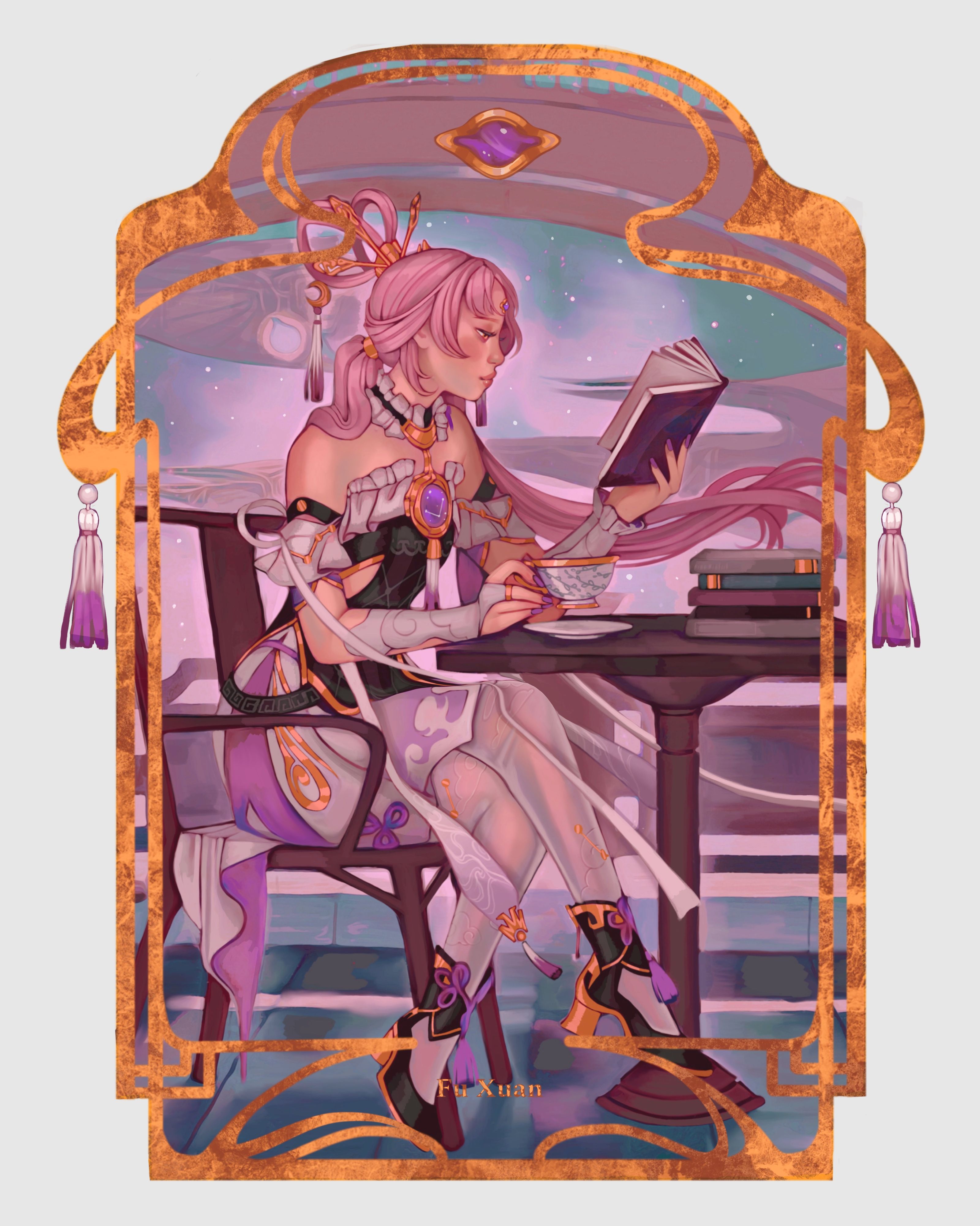 Fu Xuan - Fanart Contest Honkai: Star Rail | HoYoLAB