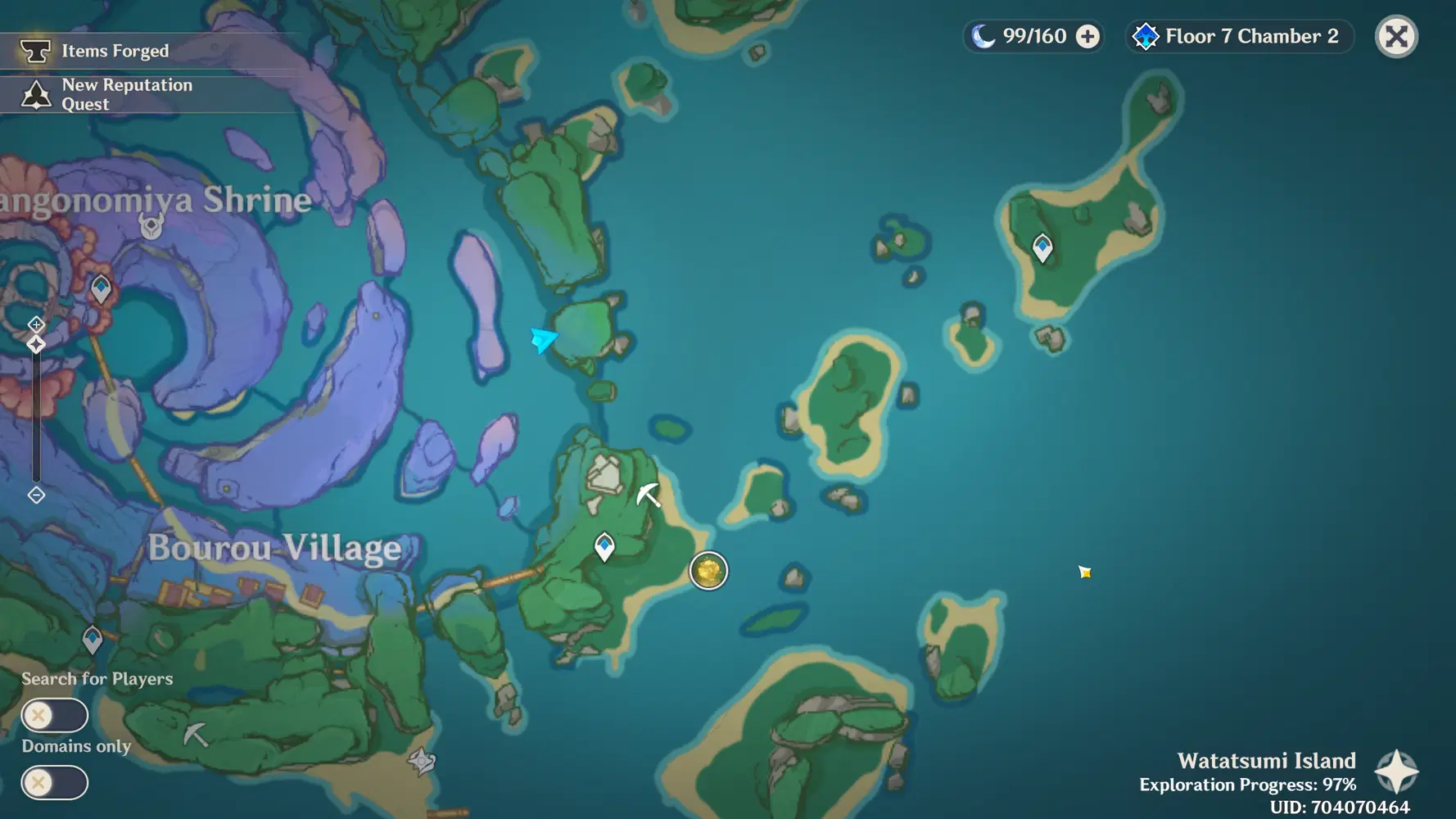 Thank you for decieving me, Hoyo. Ritual Shrine blueprint hint is wrong ...