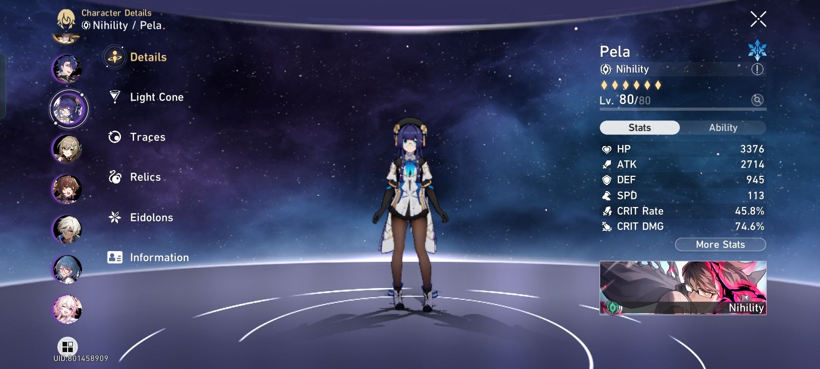 Pela support Hybrid ( Sharing My build Character). Honkai: Star Rail ...