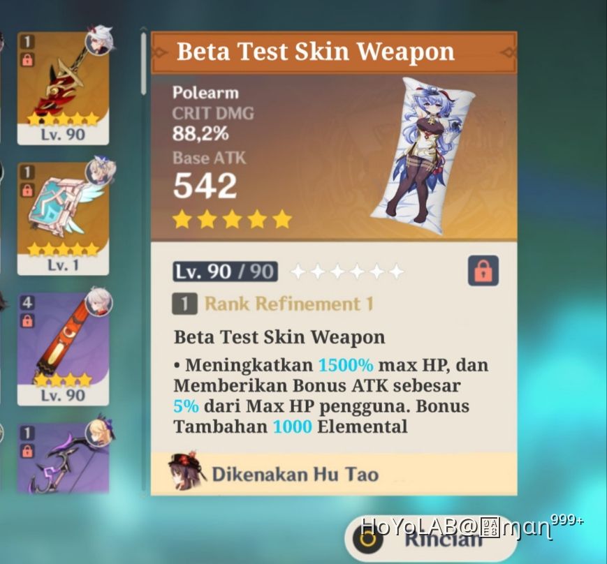 Update Skin Weapon 🤭 Genshin Impact | HoYoLAB