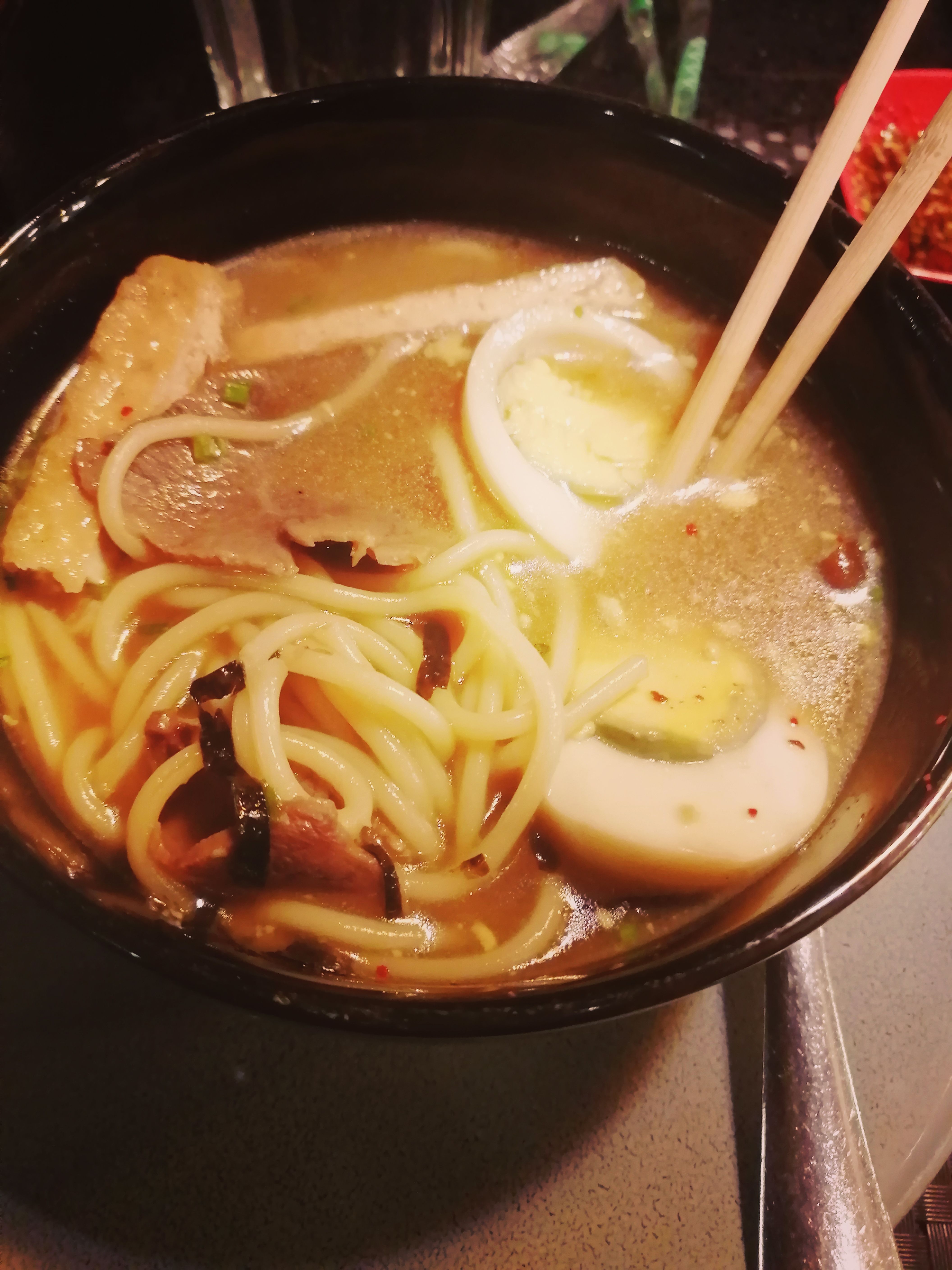 Made my own ramen for the first time! Any tips on making it better ...