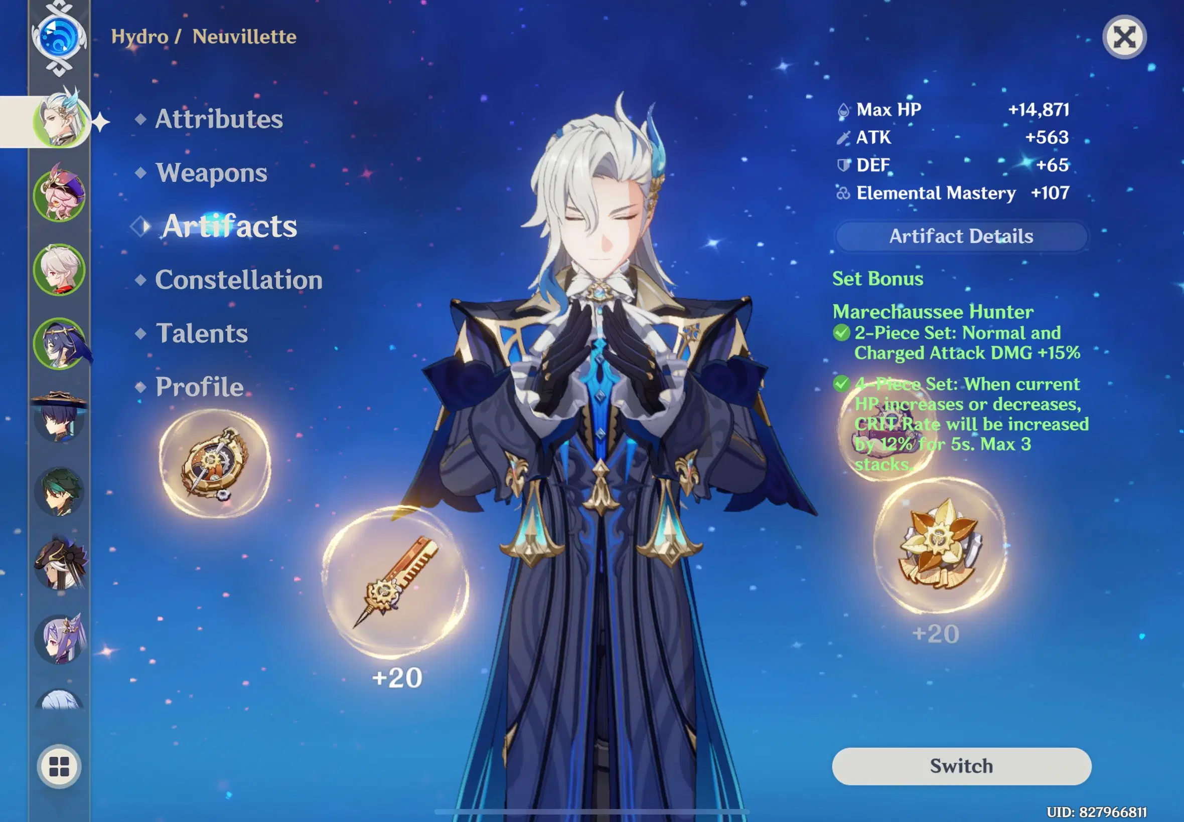 My best neuvillette build Genshin Impact | HoYoLAB