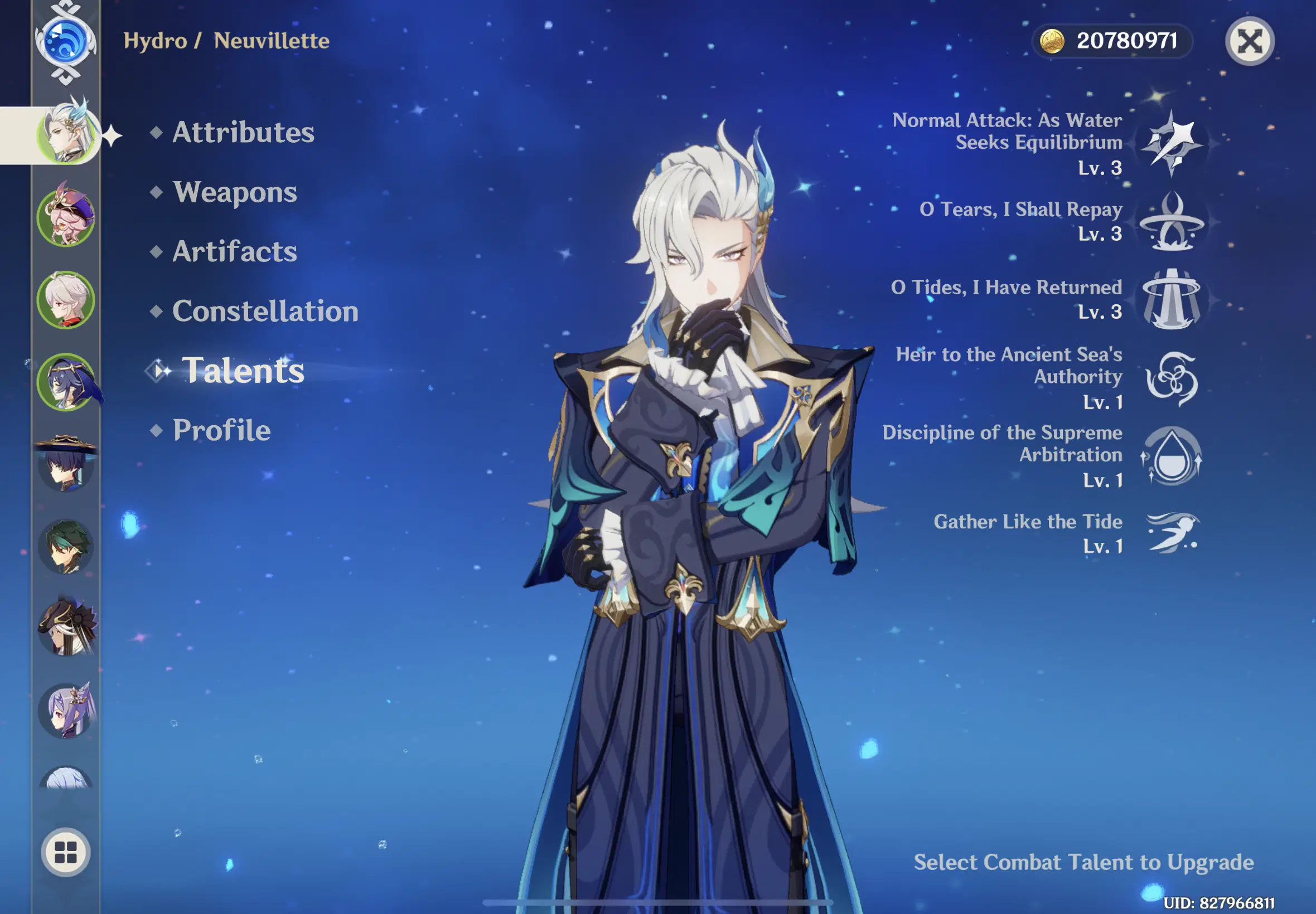 My best neuvillette build Genshin Impact | HoYoLAB