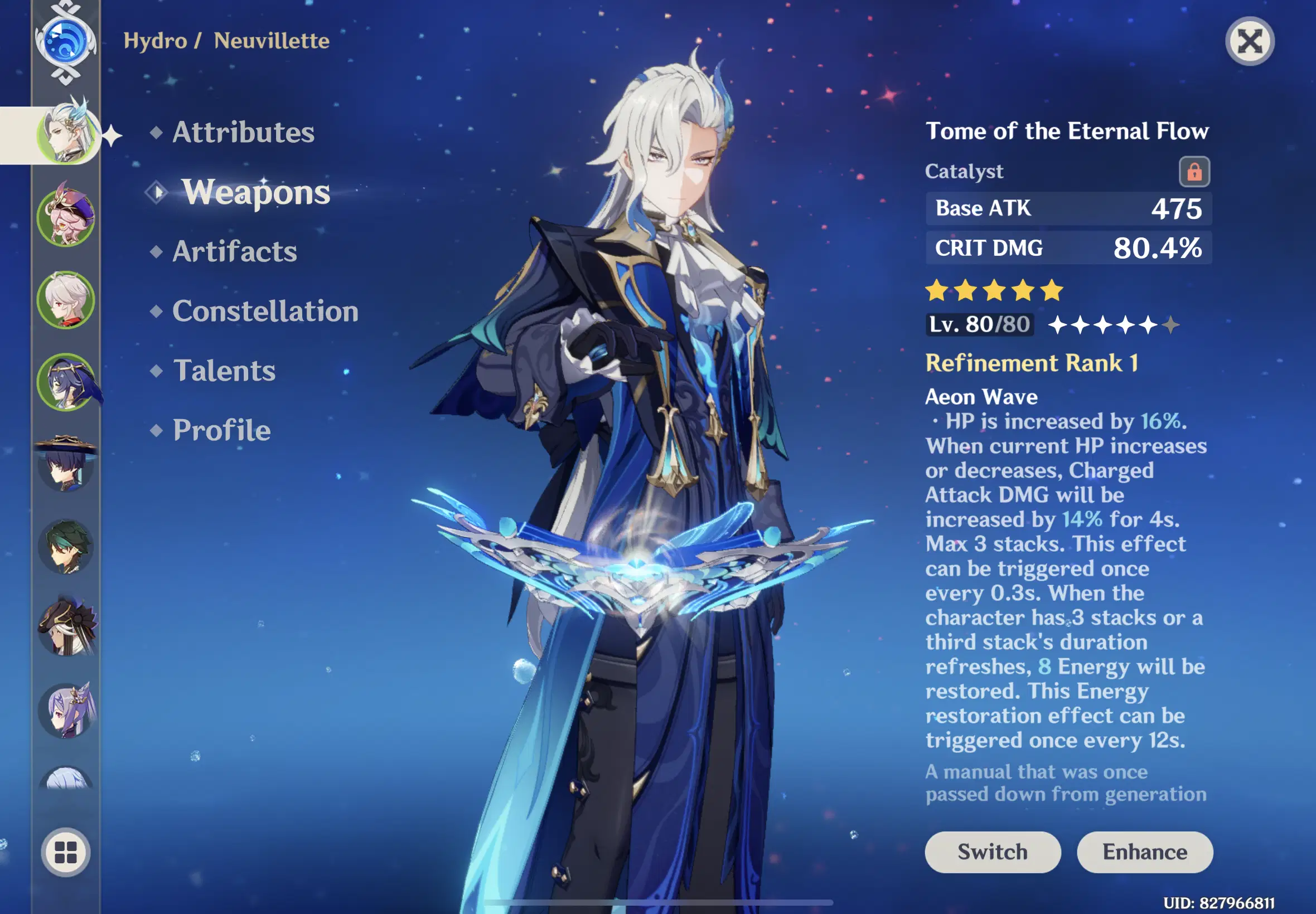 My best neuvillette build Genshin Impact | HoYoLAB