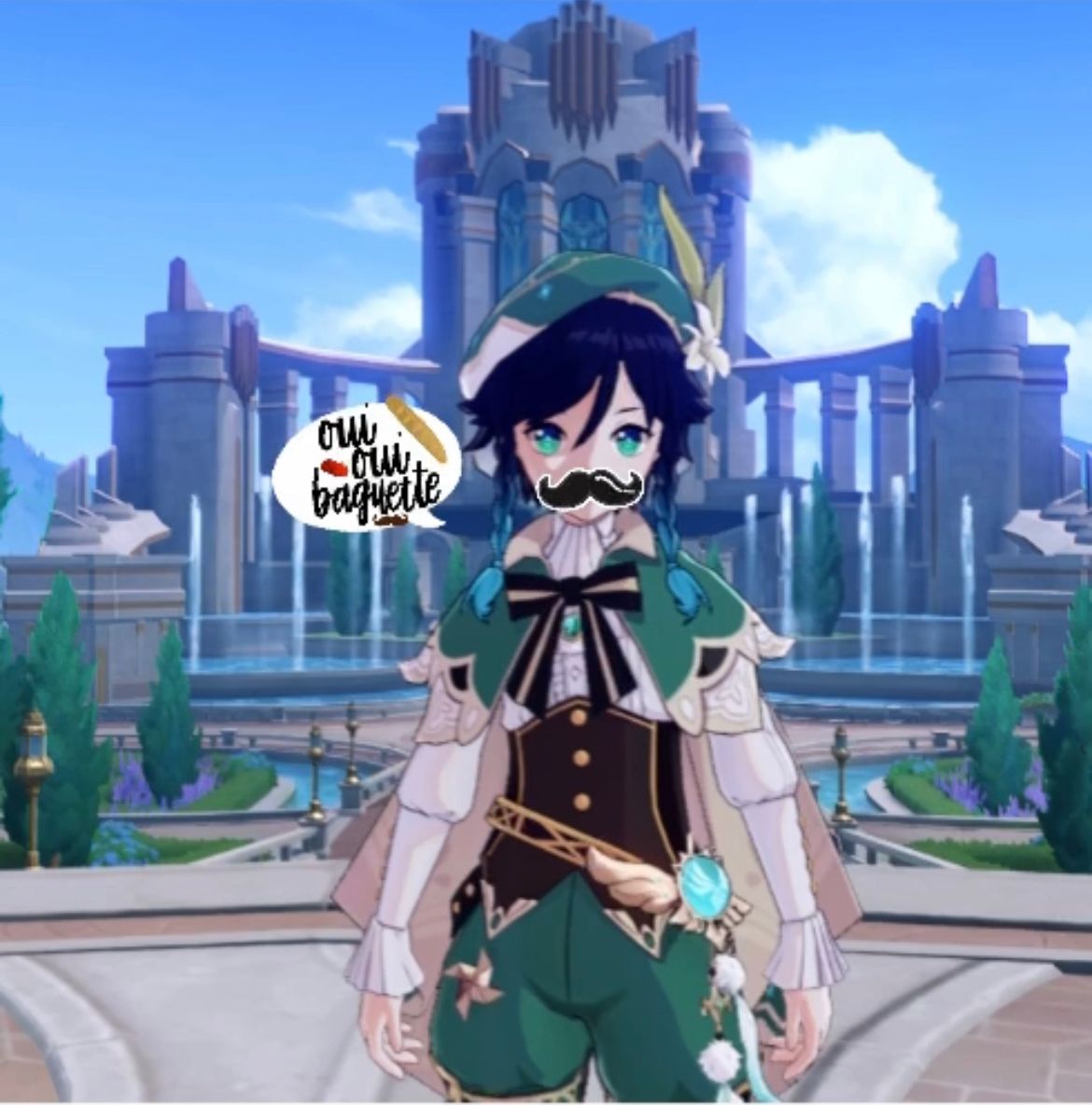 Oh hon hon hon, Travellère. Yes, wouldn’t gliding be faster? Bonjour ...