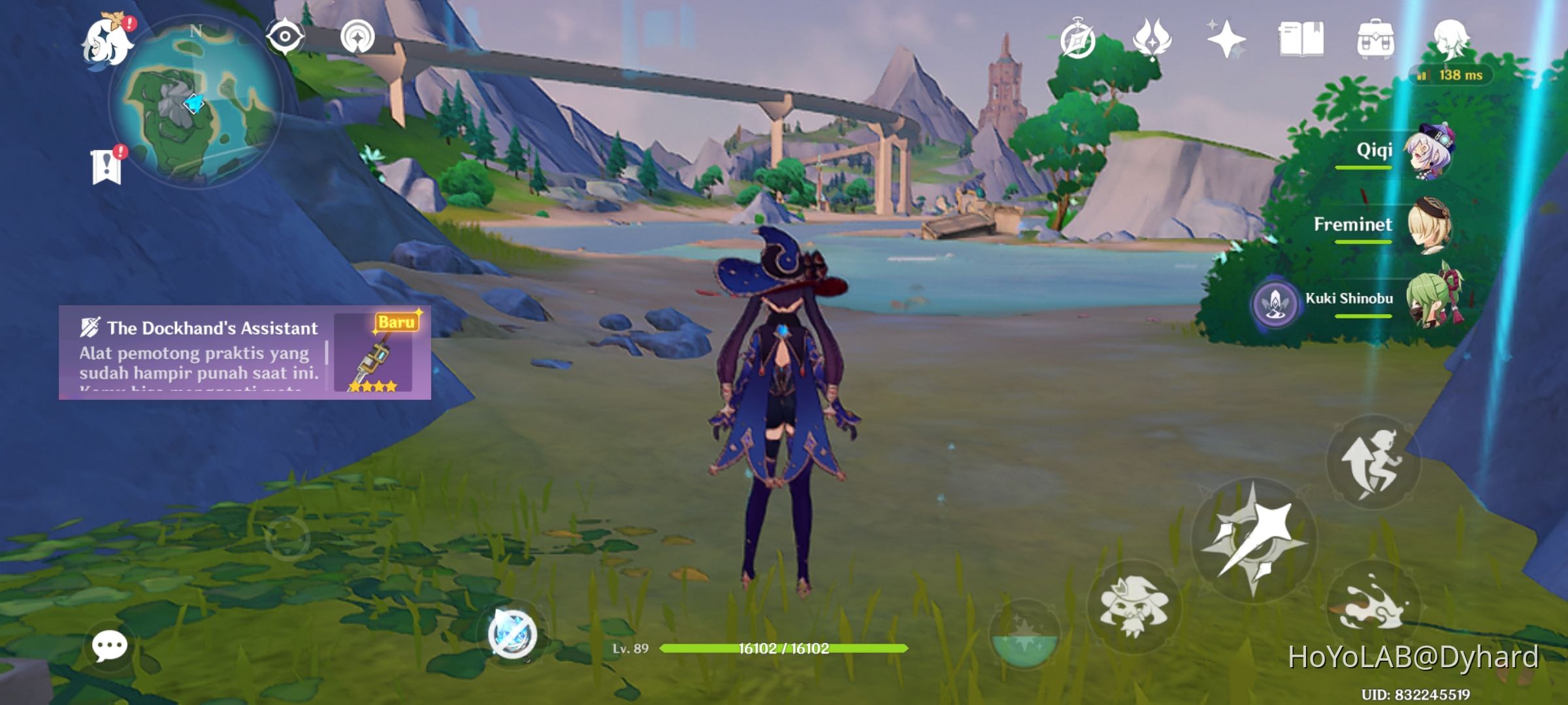 RNG location for the dockhand's assistant.. i try 2 time and got it ...