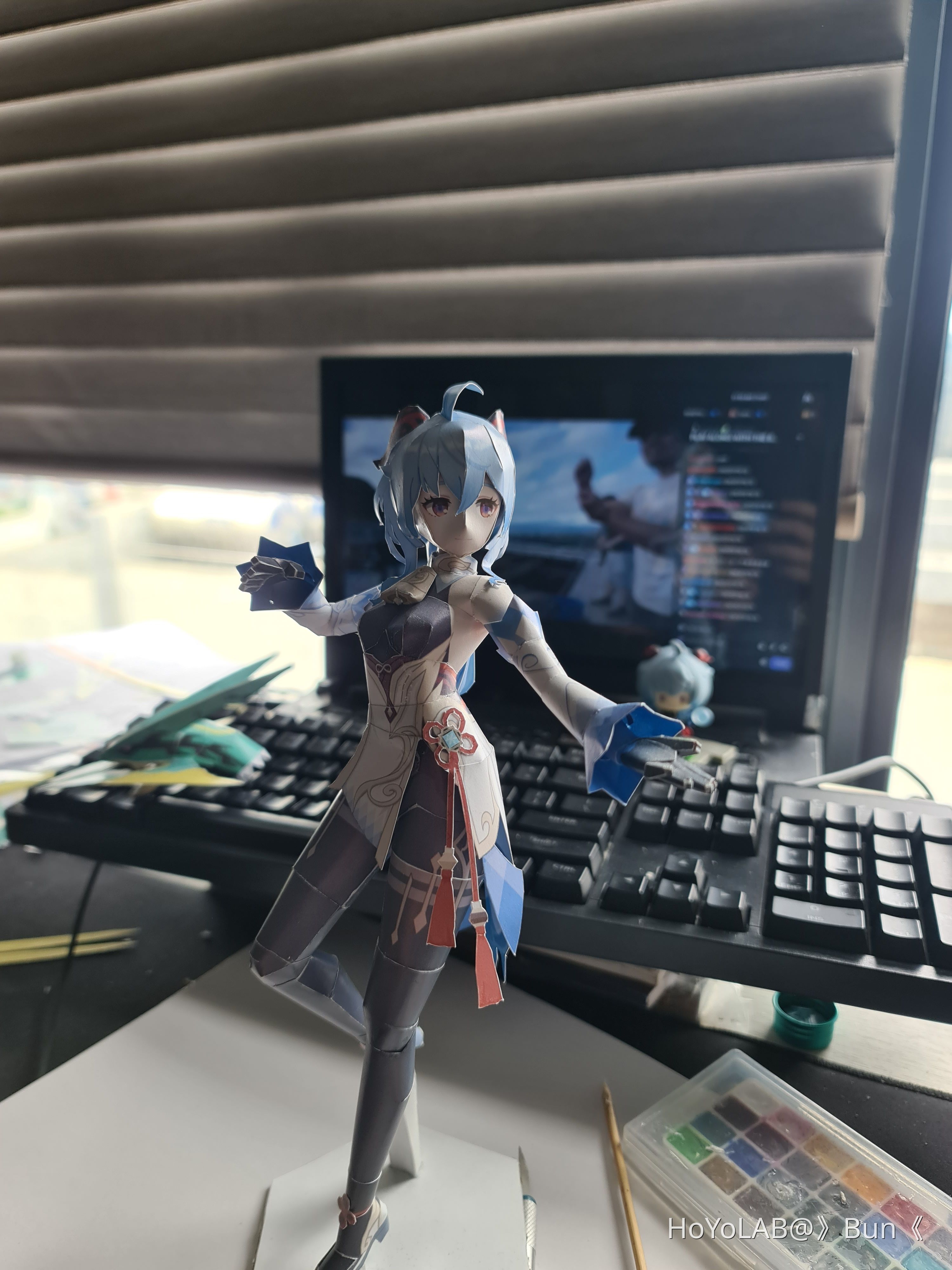 ️Ganyu Papercraft ️ 👌🤌 ️ Genshin Impact | HoYoLAB