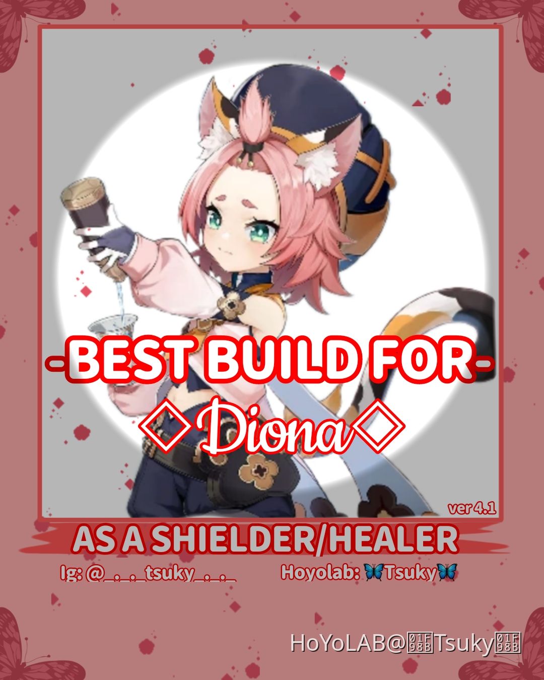 🦋Best build for Diona as a shielder/healer!🦋 Genshin Impact | HoYoLAB