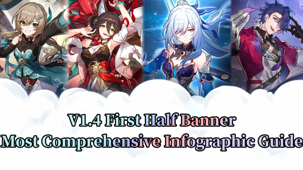 [V 1.4]丨Comprehensive Guide Collection for the First Half Banner of V1.4丨Jingliu, Tingyun ...