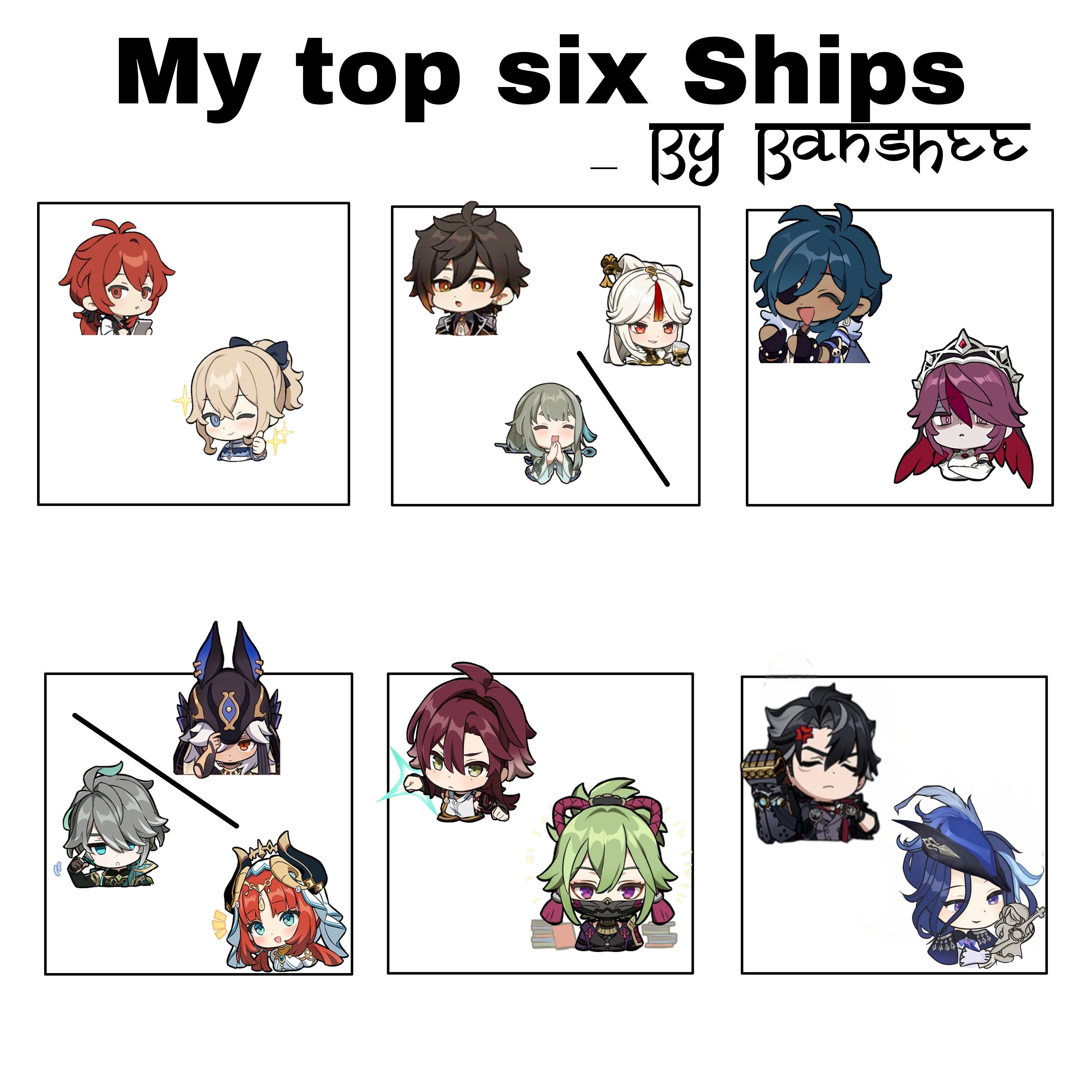 My updated ships. Genshin Impact | HoYoLAB