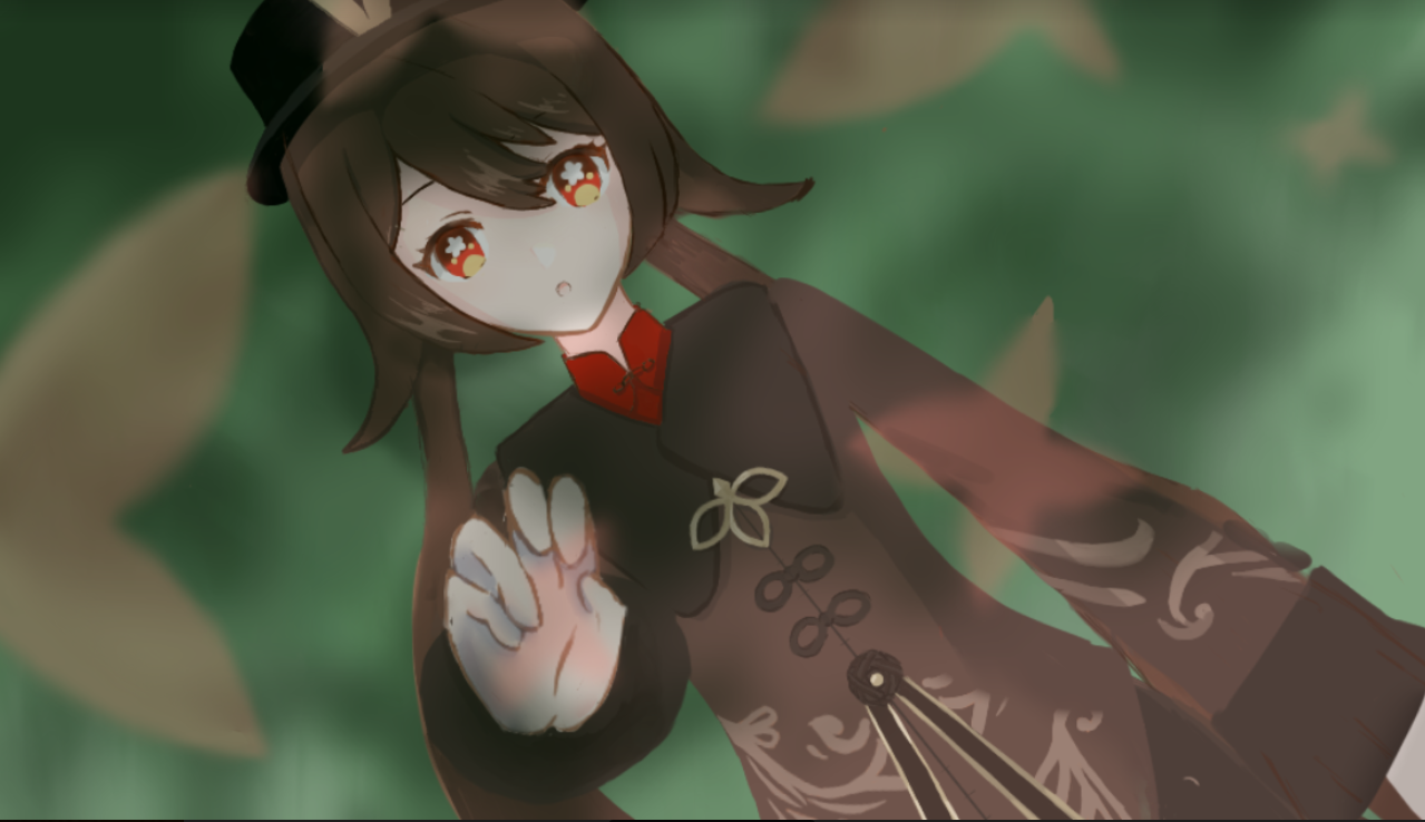 Light Shines Brighter in the Dark (Hu tao Fanart Contest) Genshin ...