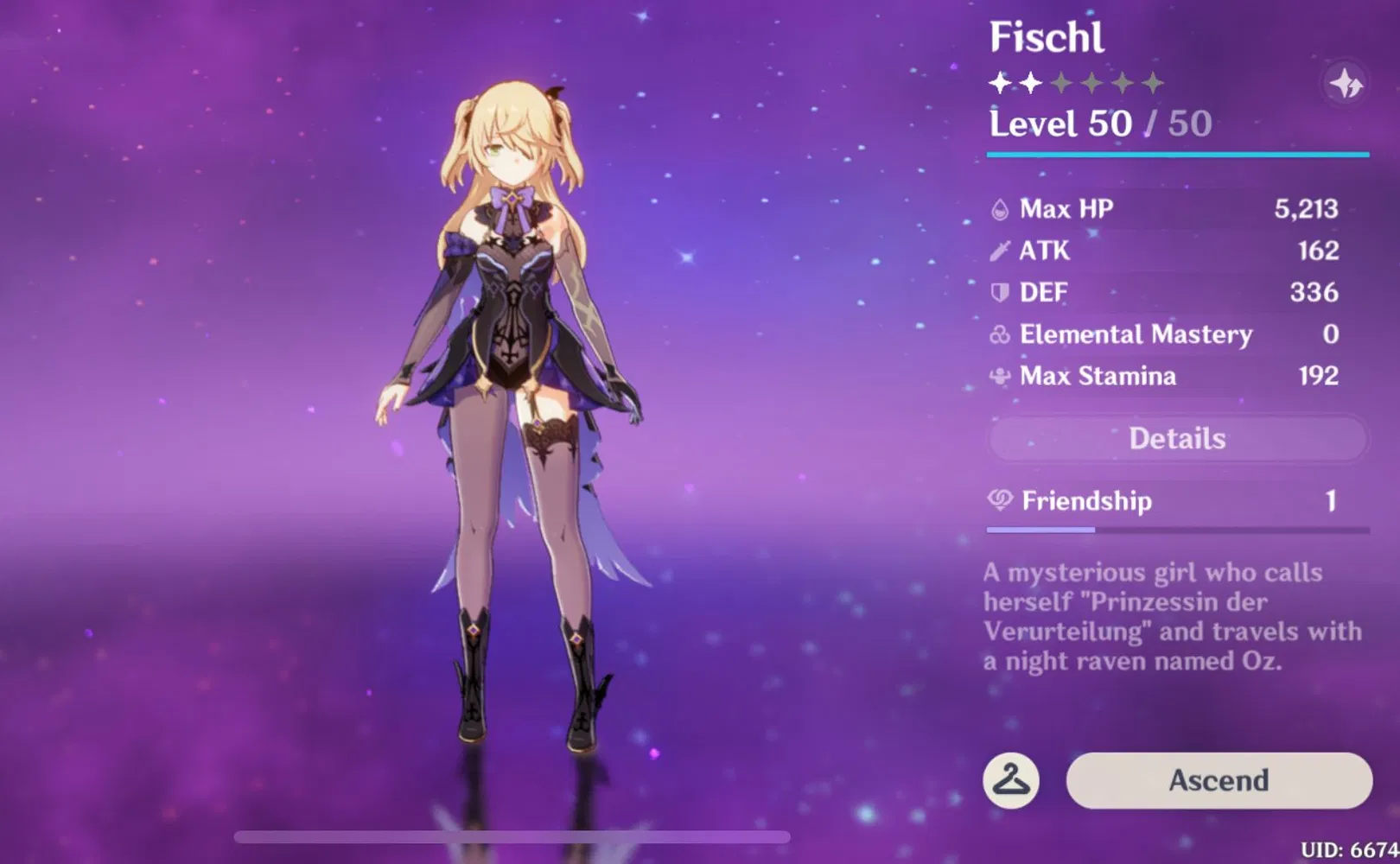 Fischle c4 Genshin Impact | HoYoLAB