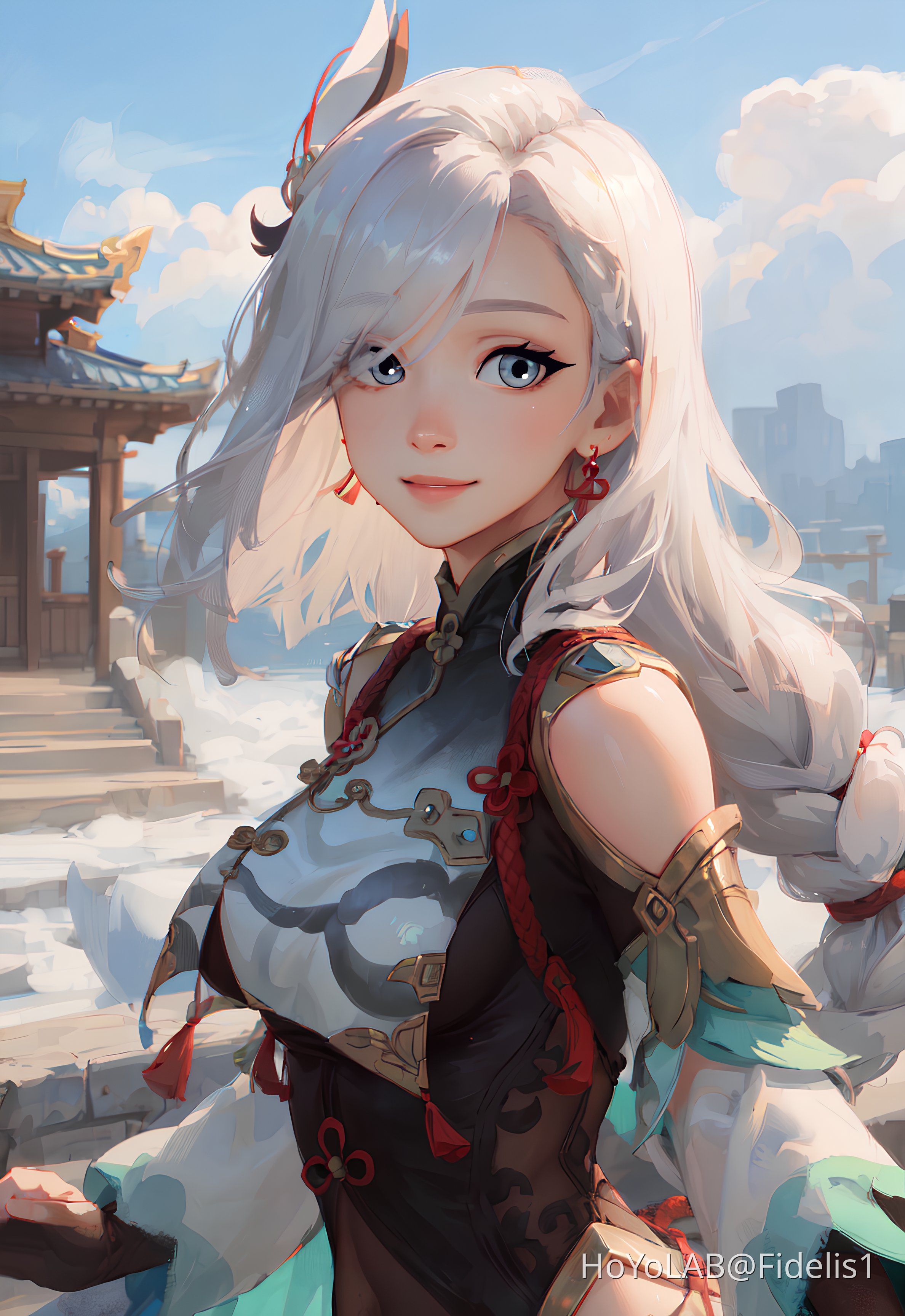 Shenhe Genshin Impact | HoYoLAB