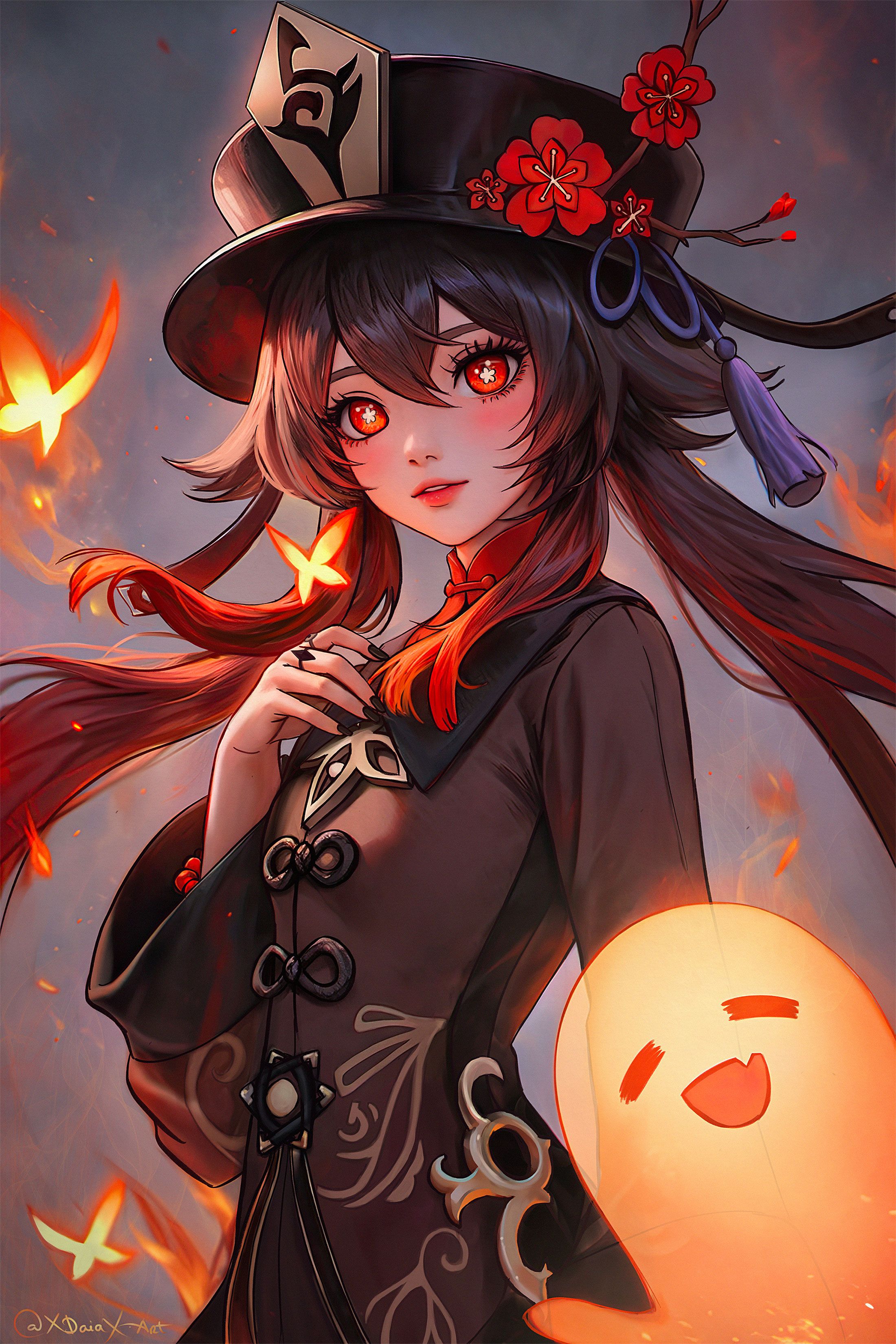 Hu Tao and Boo Tao Genshin Impact | HoYoLAB