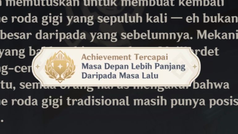 [ACHIEVEMENT] MASA DEPAN LEBIH PANJANG DARIPADA MASA LALU Genshin ...