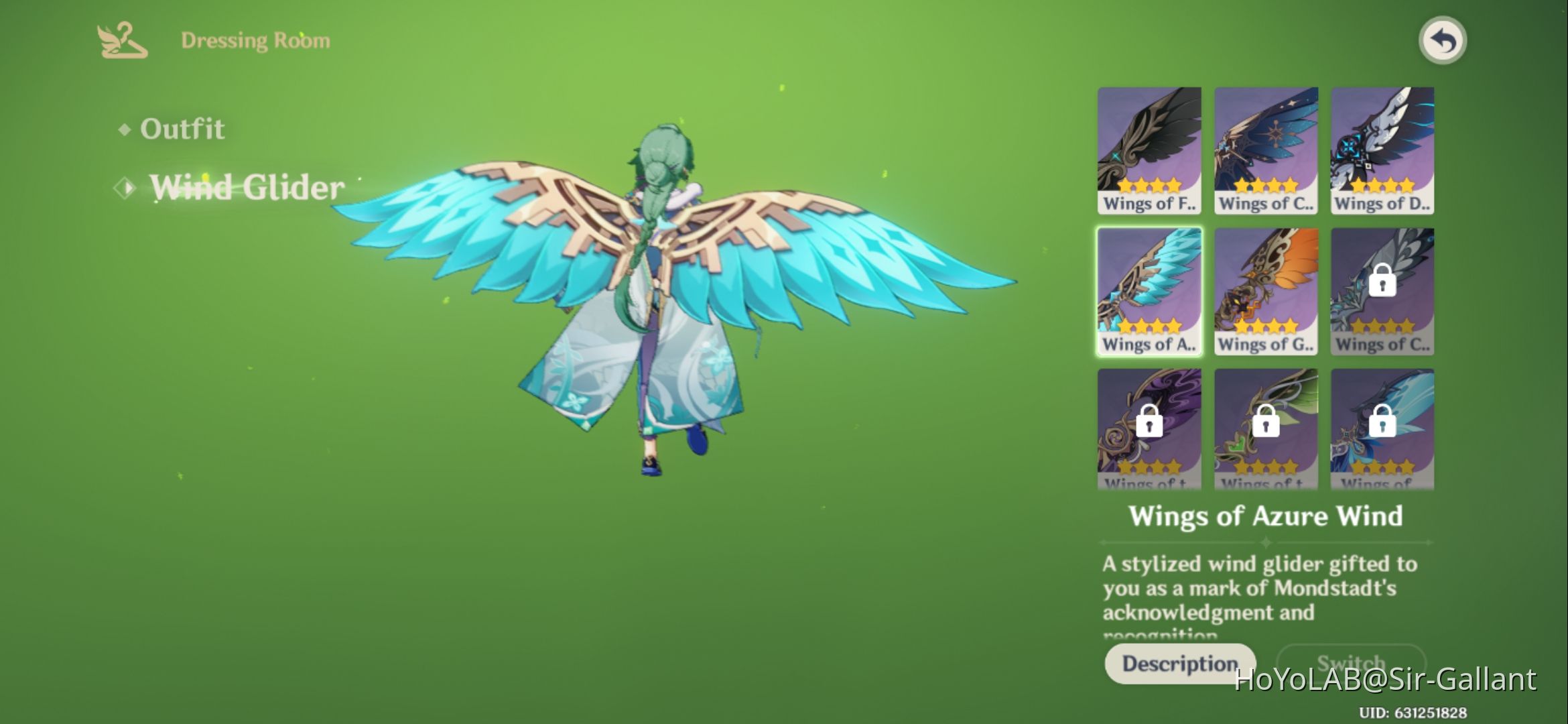 Compare wind glider Genshin Impact | HoYoLAB