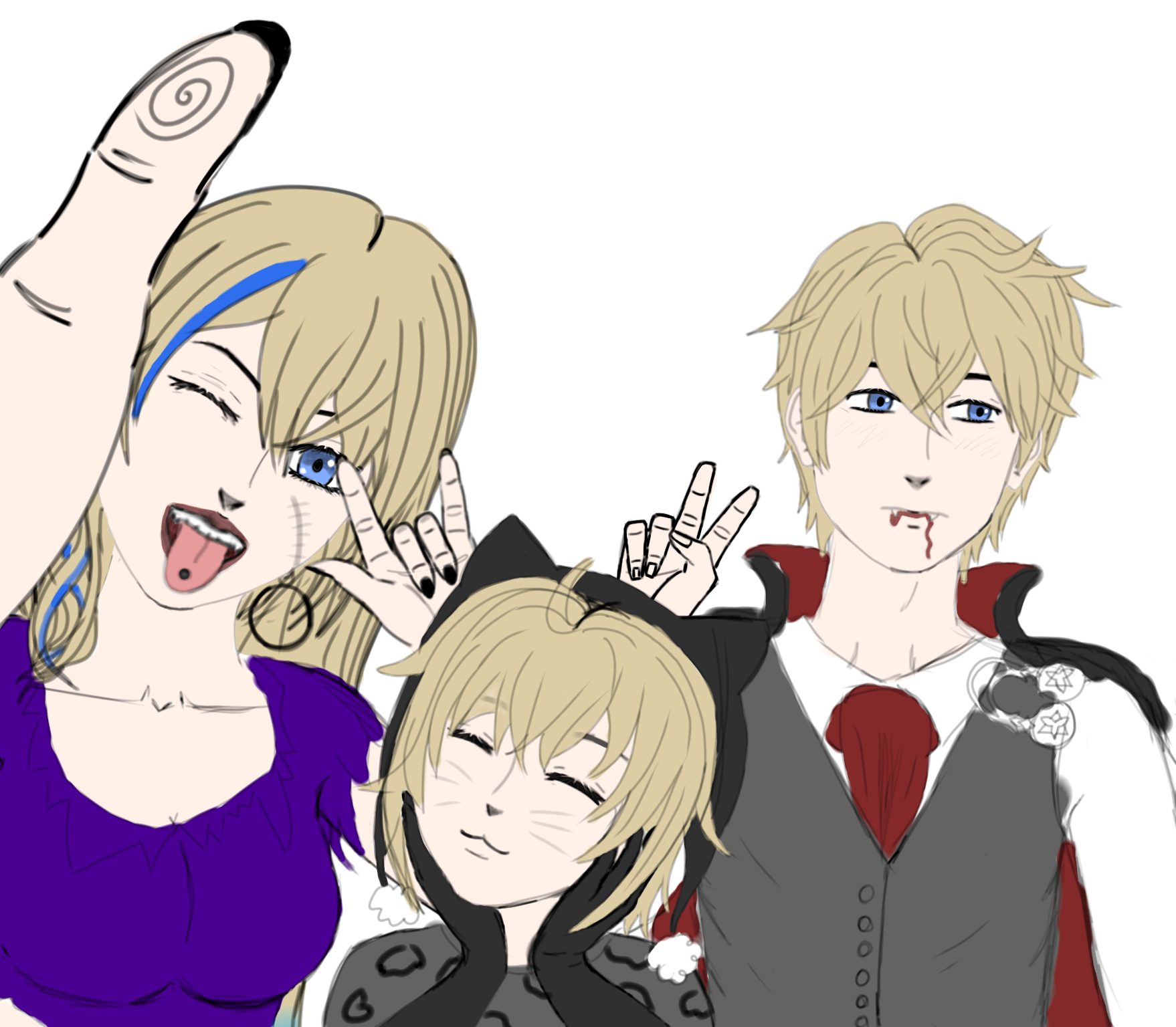 Landau siblings Halloween WIP c: Honkai: Star Rail | HoYoLAB
