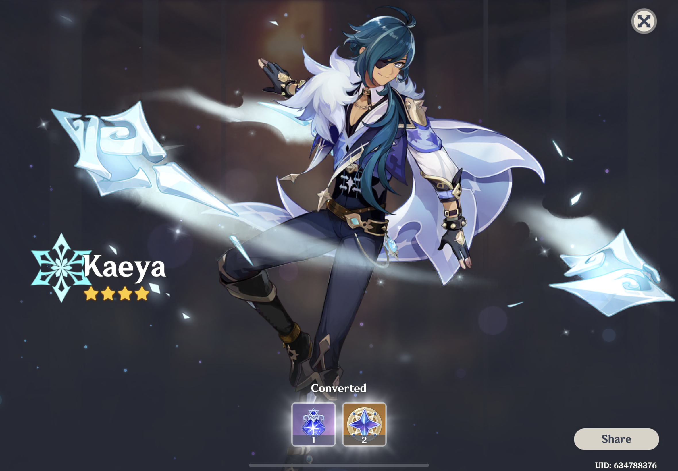 Everyone: Kaeya is the rarest 4 star on standard. Genshin Impact | HoYoLAB