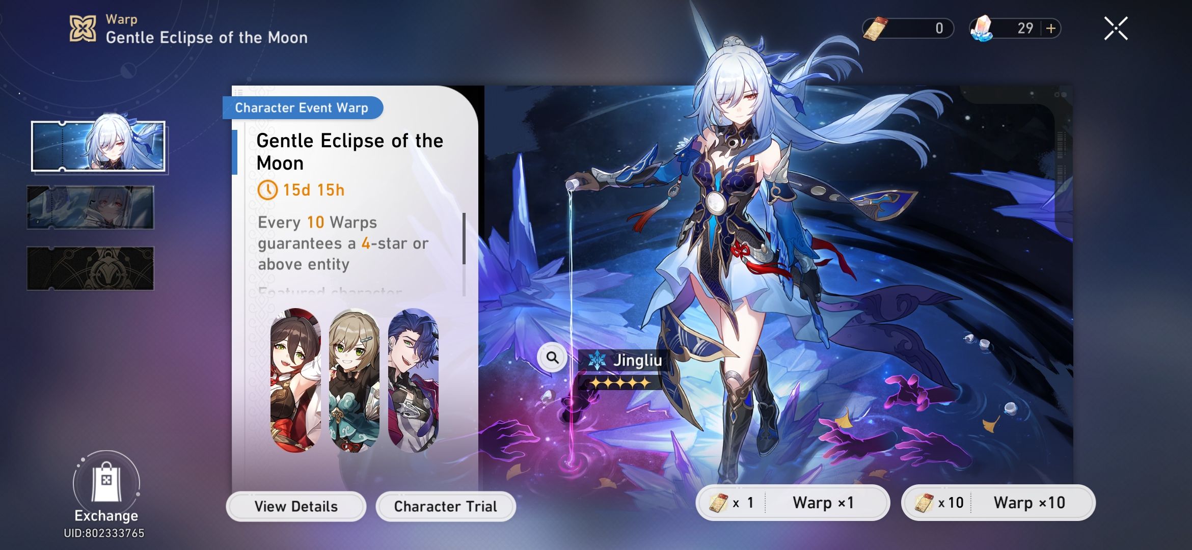 Should I pull for tingyun or save for huo huo and arginti Honkai: Star ...