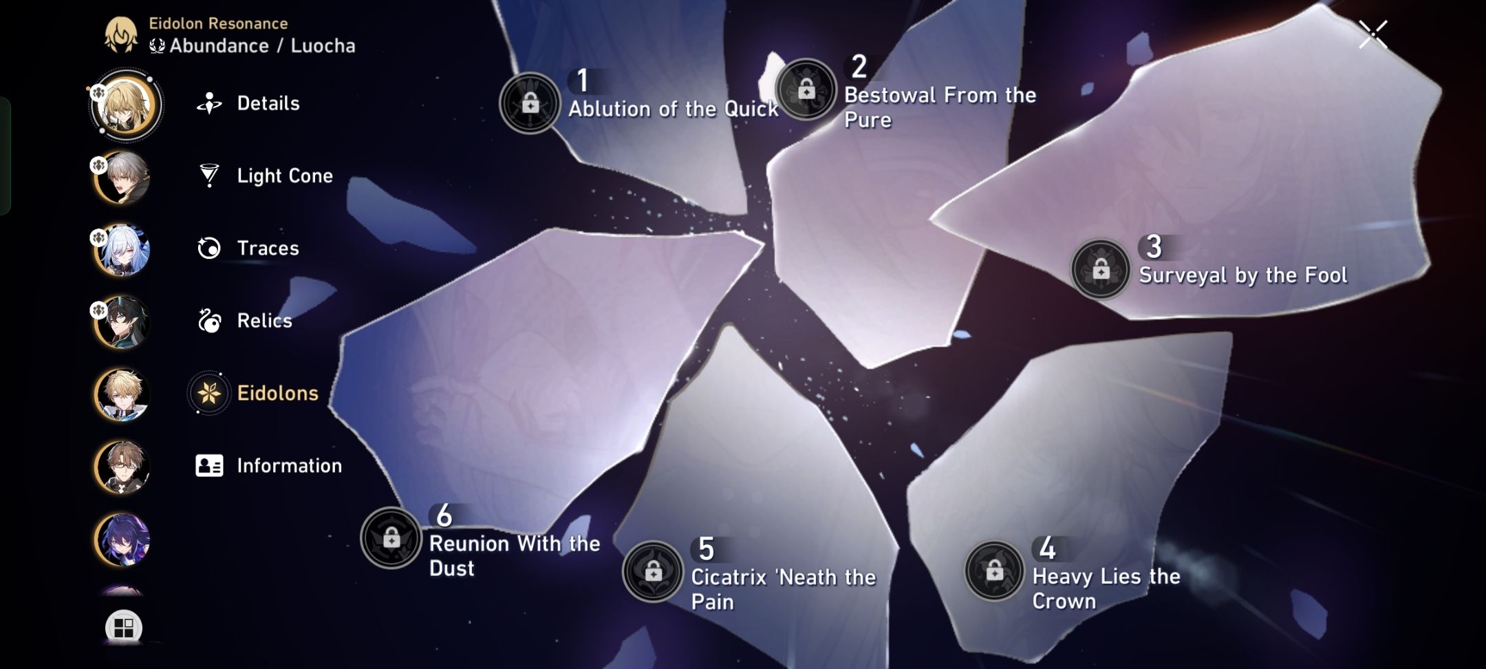 Eidolon(s) 1-6 vs Eidolon (E0). Which one is better? Honkai: Star Rail ...