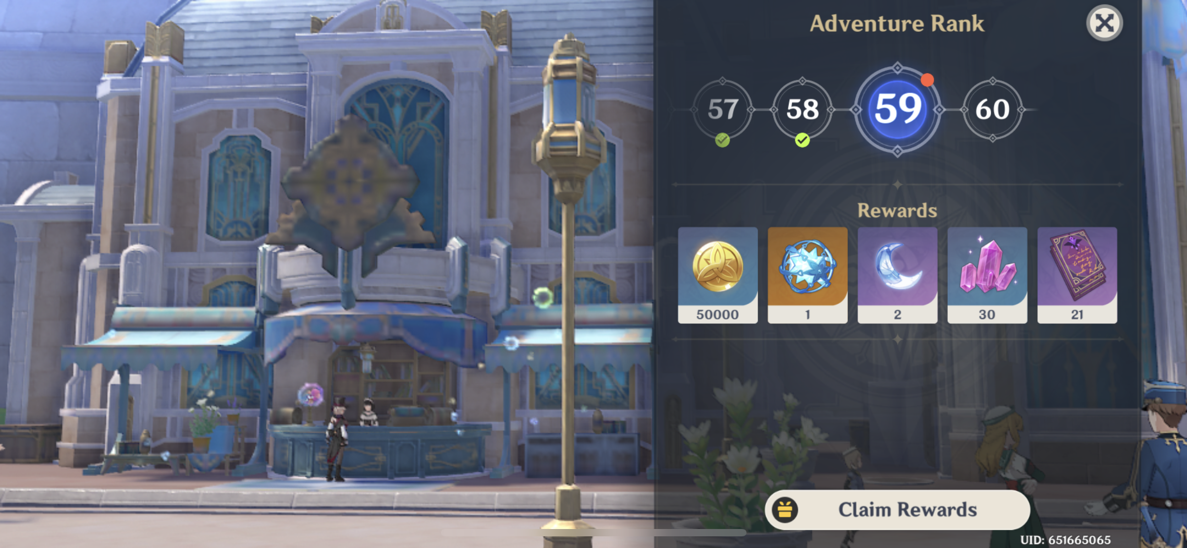 My new AR Ranks! On Both Accounts! Genshin Impact | HoYoLAB