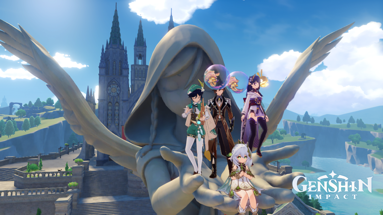 Pictures, With The 4 Archons (⁠｡⁠･⁠ω⁠･⁠｡⁠)⁠ﾉ⁠♡ Genshin Impact | HoYoLAB