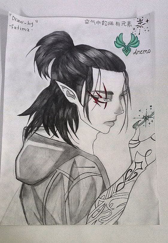The anemo character I designed in genshin impact 😂😂🍃 | HoYoLAB