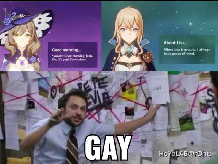Lisa x Jean = GAYYYYYYY Genshin Impact | HoYoLAB